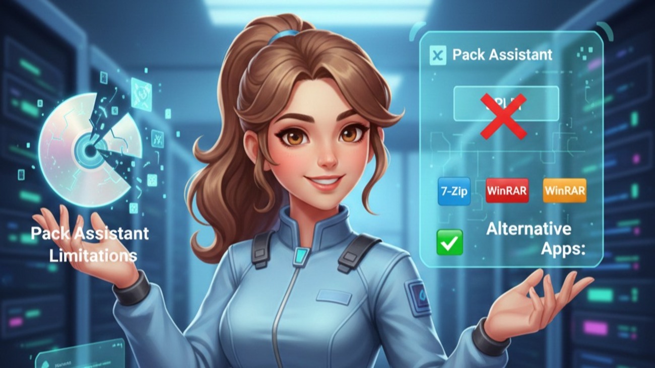 Pack AssistantでISOファイルを分割できない原因と正しい操作方法：エラーの理由と代替アプリまで徹底解説 - エラー大全集