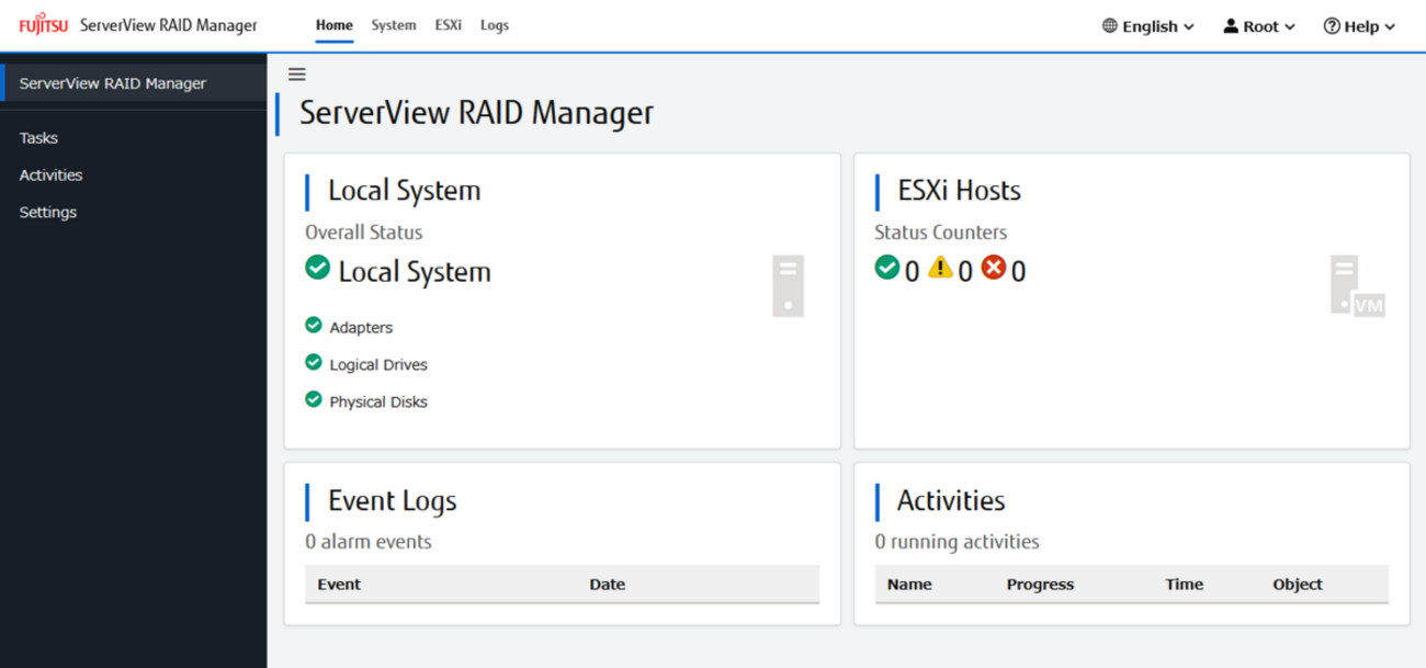 openSUSE で ServerView RAID Managerを使用する （Leap 15.6） - HalNiの雑記