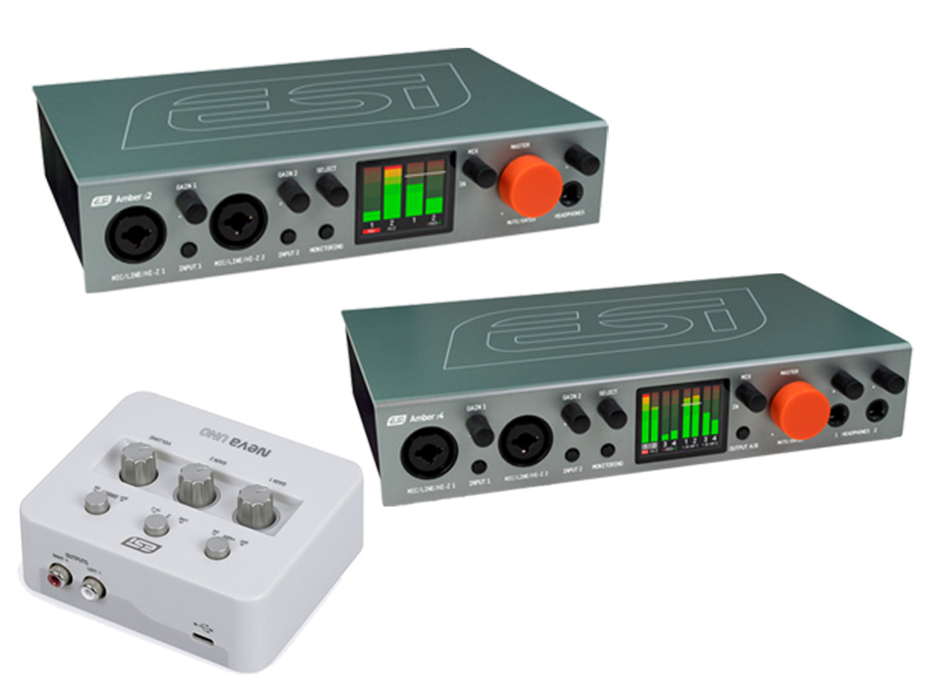 ESIよりコストパフォーマンスに優れたオーディオインターフェース3製品が登場 - サンレコ 〜音楽制作と音響のすべてを届けるメディア