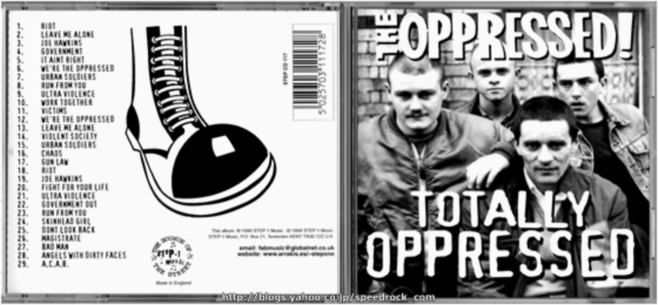 The Oppressed / Totally Oppressed (STEP CD 117) - PUNK CD SHOP