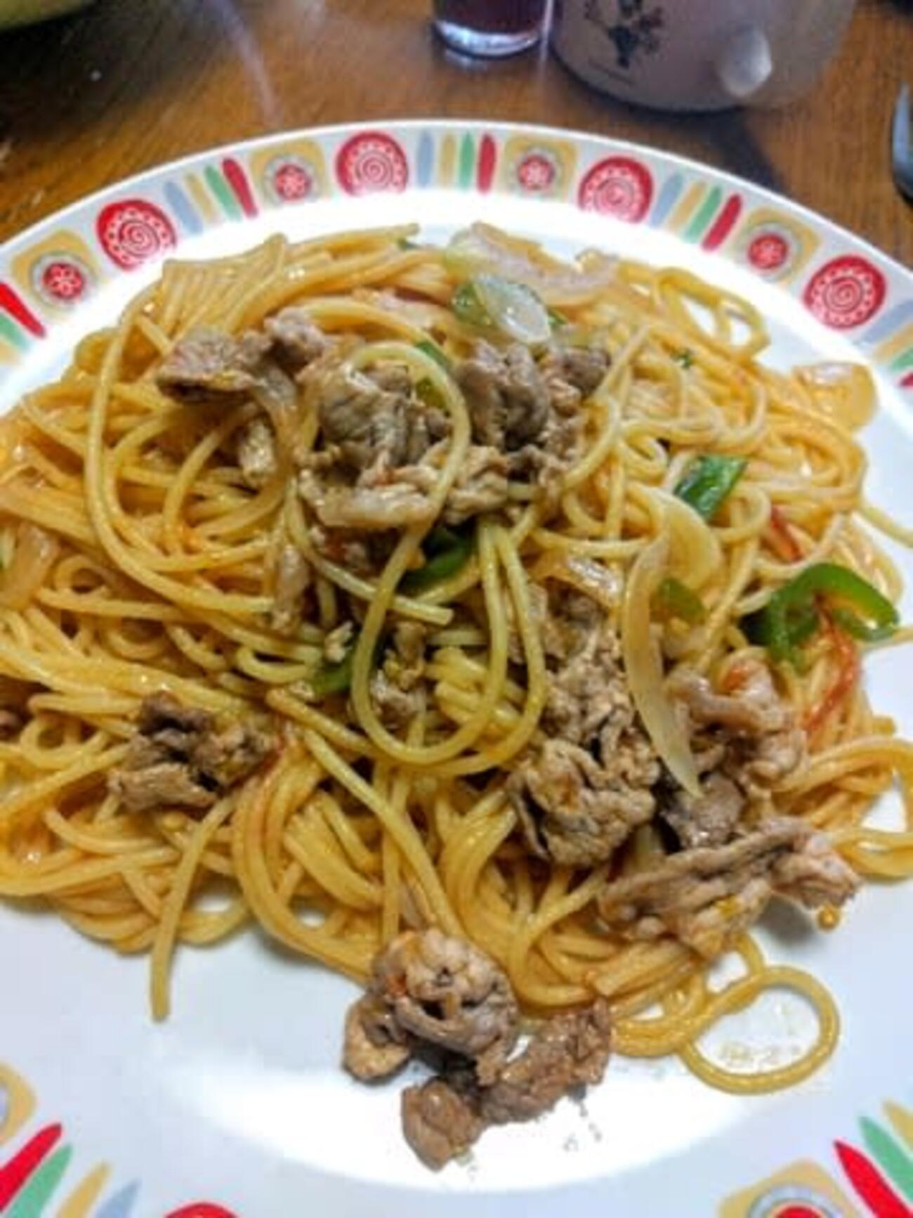 豚肉刻んで入れました(^^;) - hiro_weblog