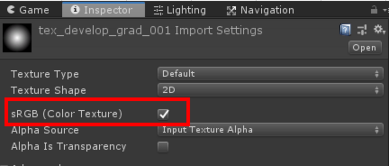 【Unity】テクスチャの色空間設定（sRGBチェックボックス）の意味と挙動まとめ - LIGHT11