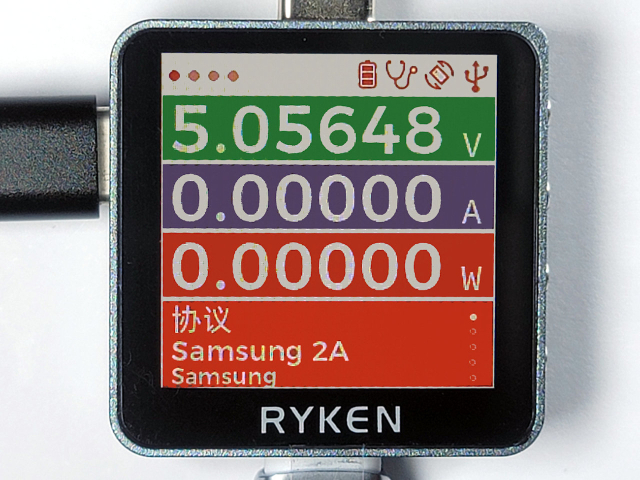 3,200円USBテスター RYKEN RK-X3をレビュー - tomoca2のブログ