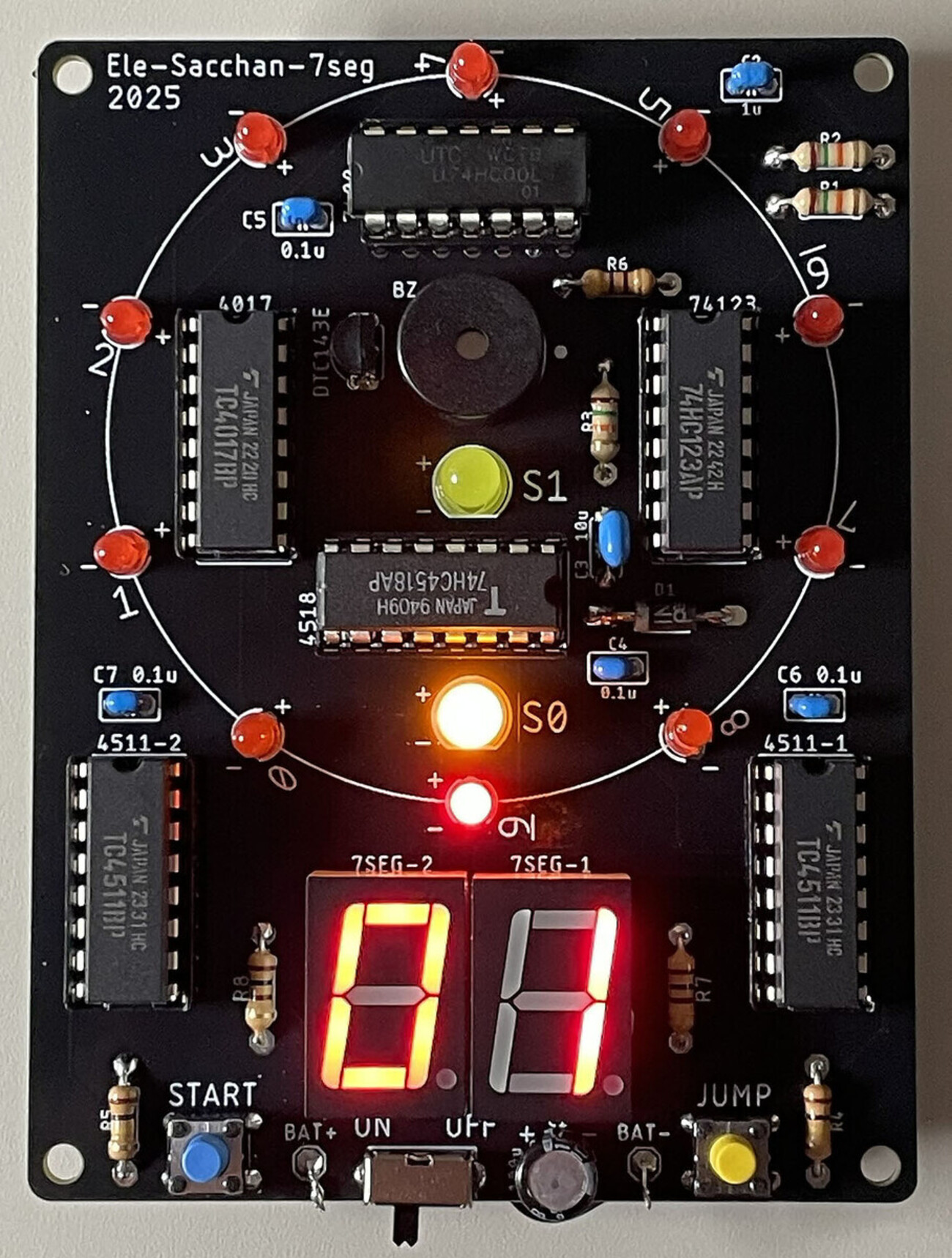 電子なわとびさっちゃん2025 - SHIROのIchigoJam日記