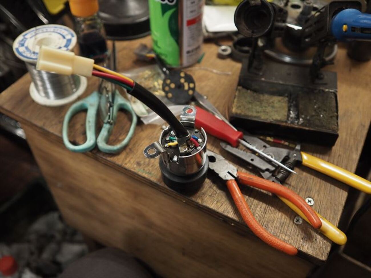 今日の小細工（HS1のメインスイッチ） - goroの徒然なるままに・・・2nd.