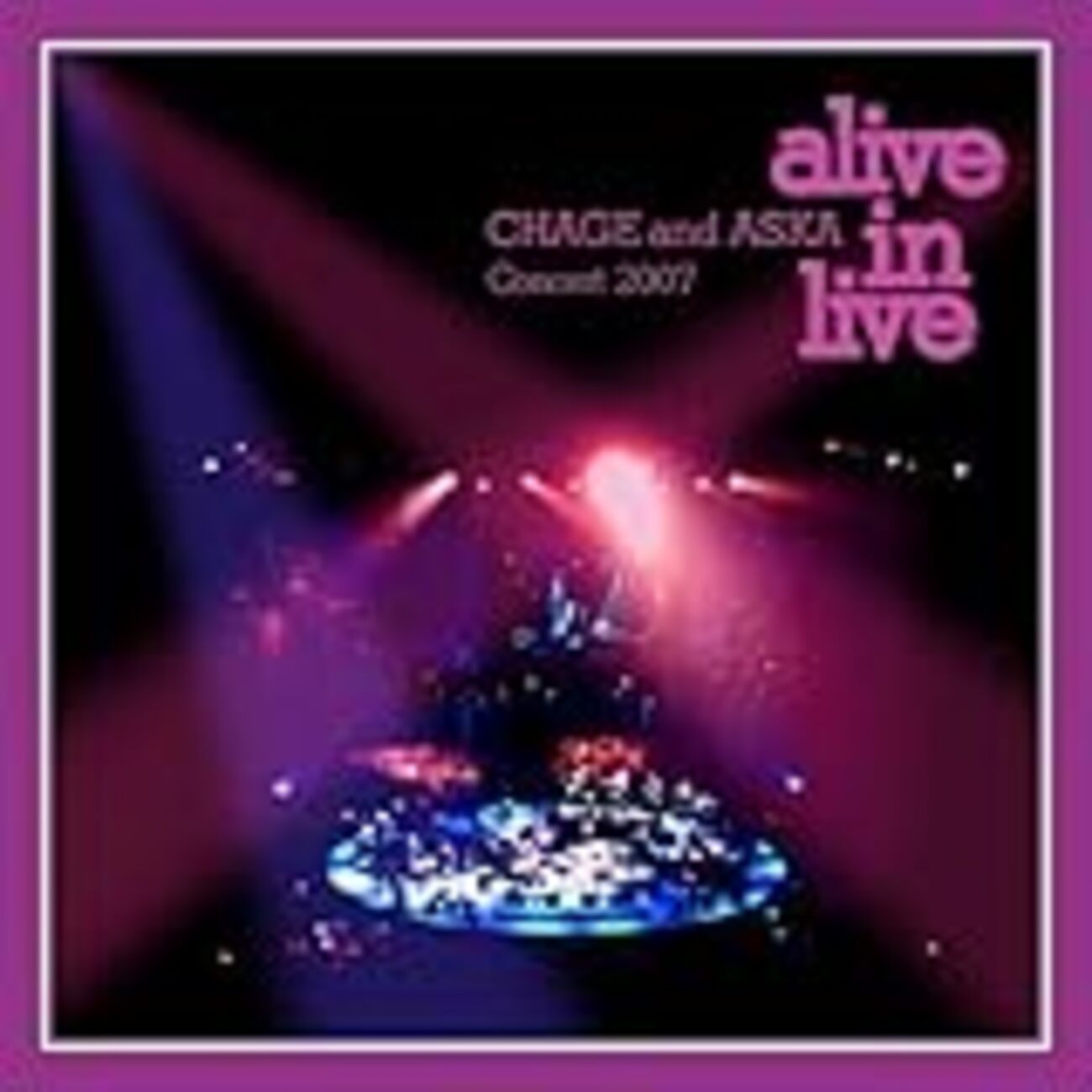 DVD「 CHAGE&ASKA Concert 2007 alive in live」 - It Will Be Fine！