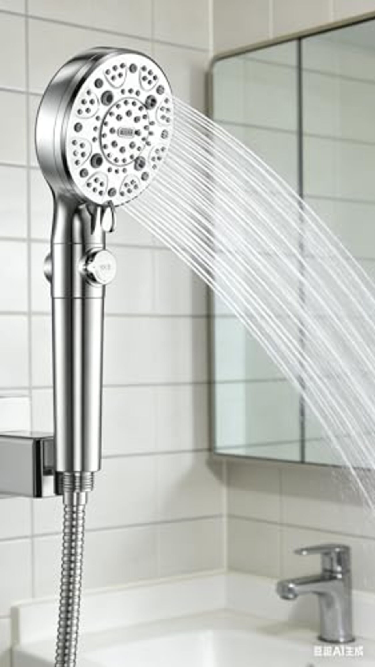 【Amazon】シャワーヘッド 9段階水流 節水シャワーヘッド 手元止水 高洗浄力 毛穴汚れ除去 頭皮に肌に優しい 節水87％ お風呂用品 ...