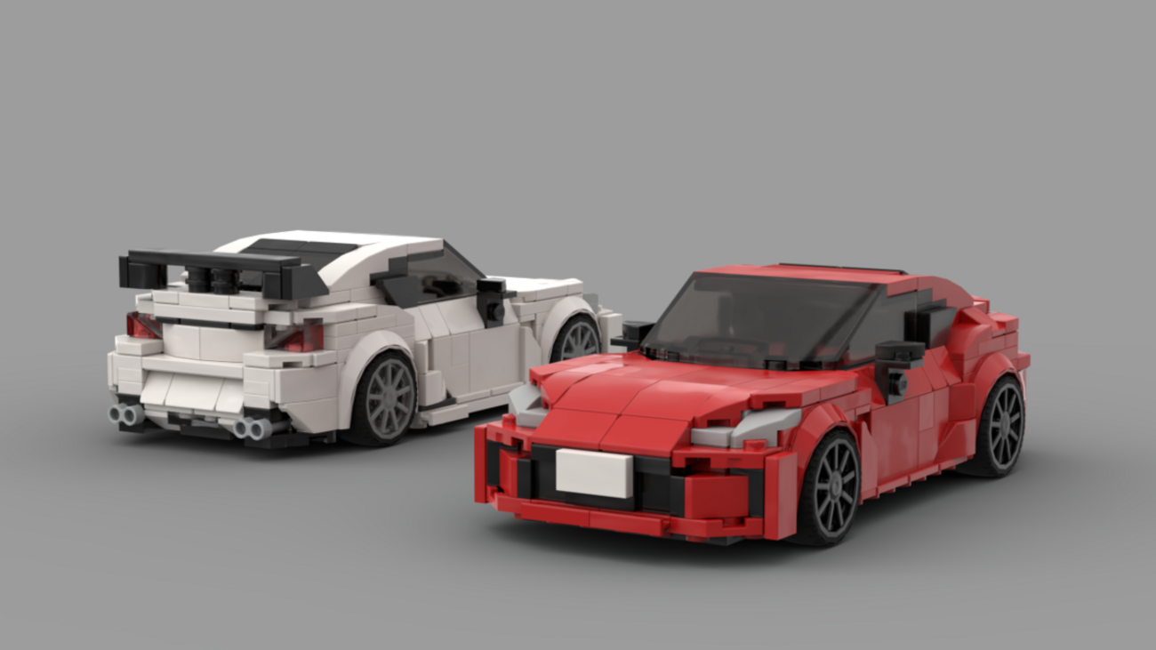 【LEGO】トヨタ・GR86 レゴで再現してみました。 - gegozaziのLEGO部屋