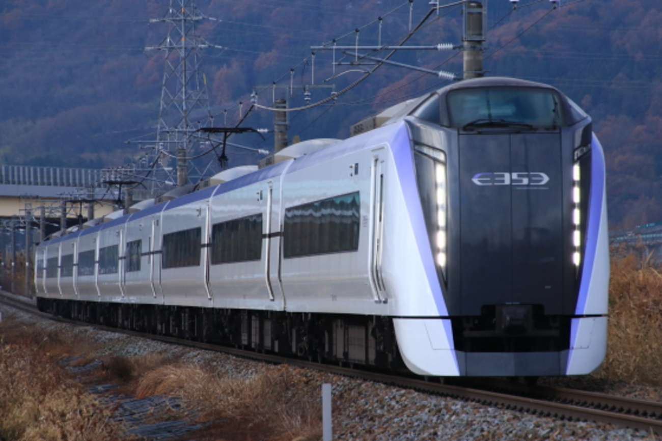 長総にやってきたE353系S107編成は検査？それとも部品交換？ - ガタゴト日誌