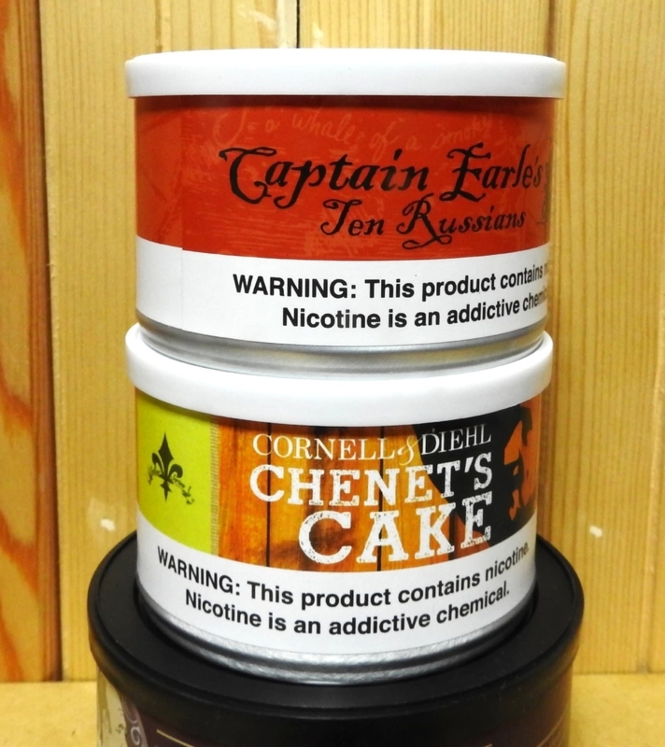 Hermit Tobacco Works Co. - Captain Earle's - Ten Russians - 鳥とパイプと日本酒の ...