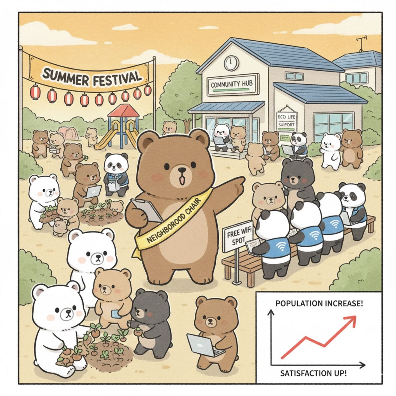 【Postscript】 🏠Neighborhood Vanguard: A Century of Community simulator ...