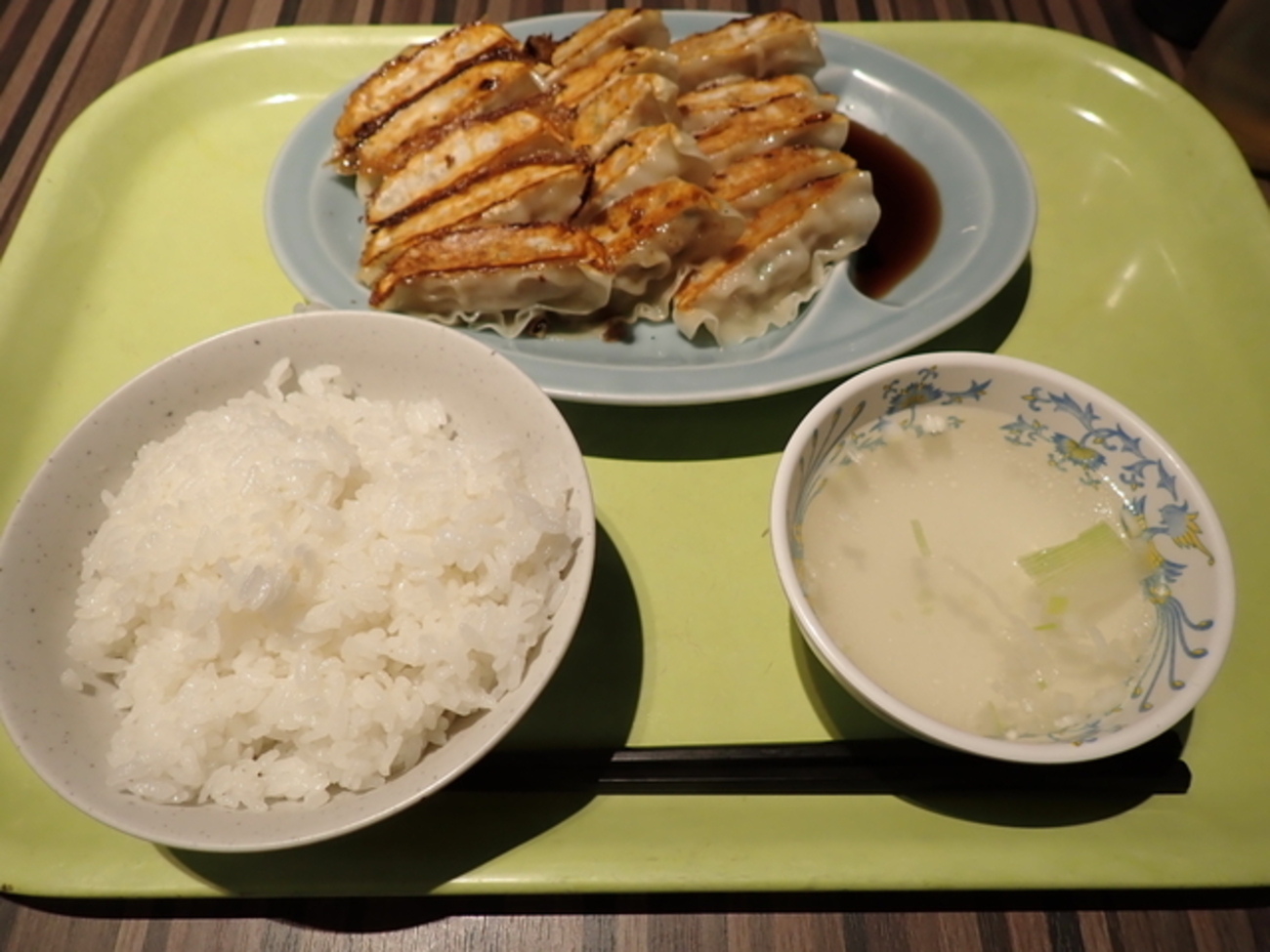 ふるさと宮城 -仙台市・餃子定食- - カップ酒捕物帳
