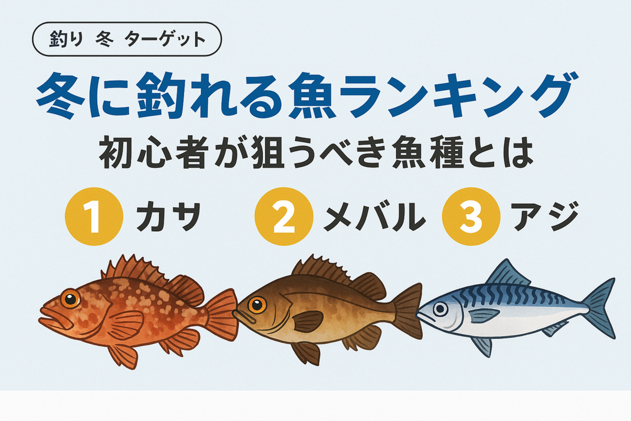 冬の釣行計画に必須！美味しい魚が狙えるランキング - 釣り初心者のための入門ブログ｜だりおっさんの実釣記