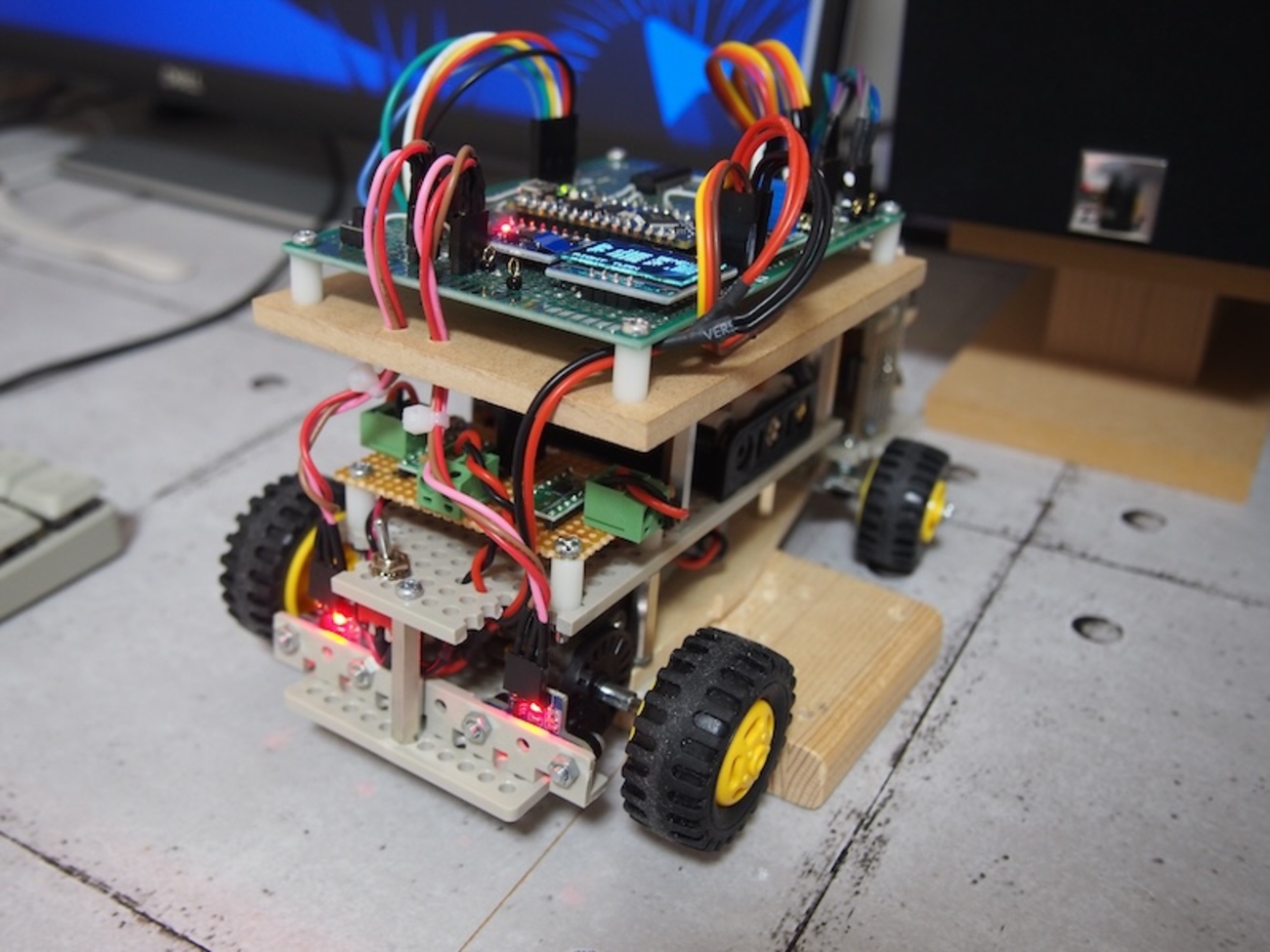 AB3の自動運転プログラミング（続き） - 彷徨えるArduino