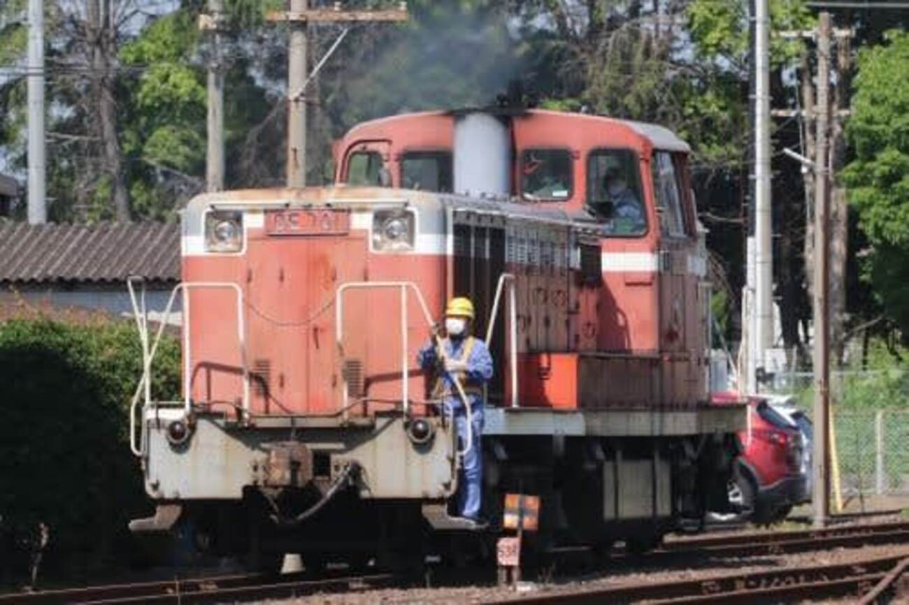 岡山の列車（水島臨海鉄道DE70） - ぱーどの乗り物チャンネル（パート3）