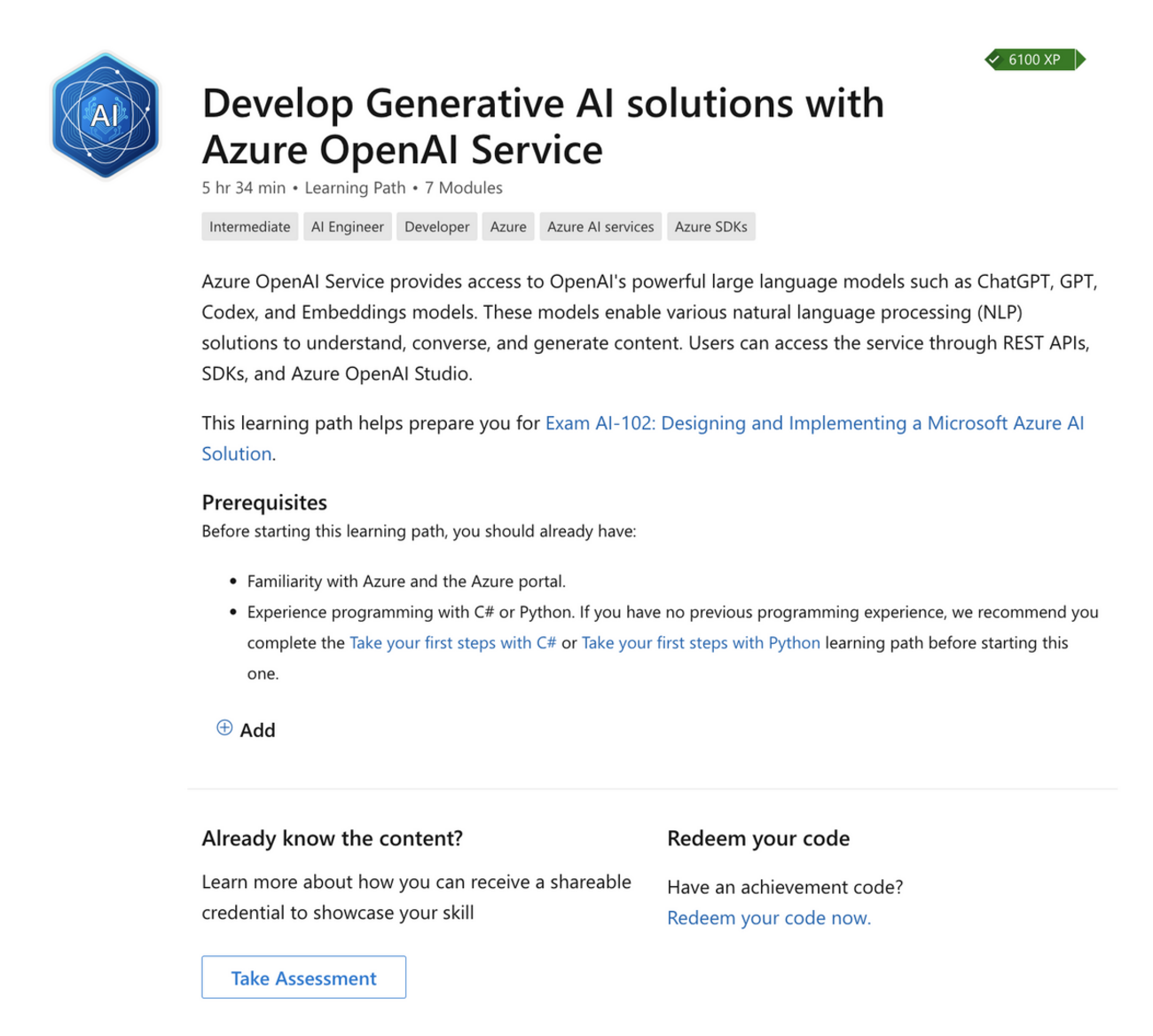Develop Generative AI solutions with Azure OpenAI Service まとめ - kaeken ...