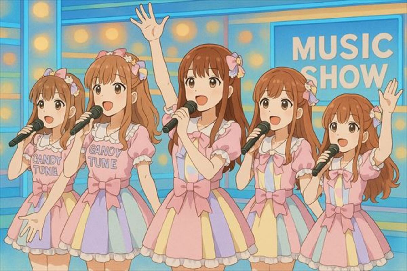 【CDTV生出演】CANDY TUNE『倍倍FIGHT!』が全国のお茶の間を元気にした夜！【2025.4.7放送】 - 前健雑記