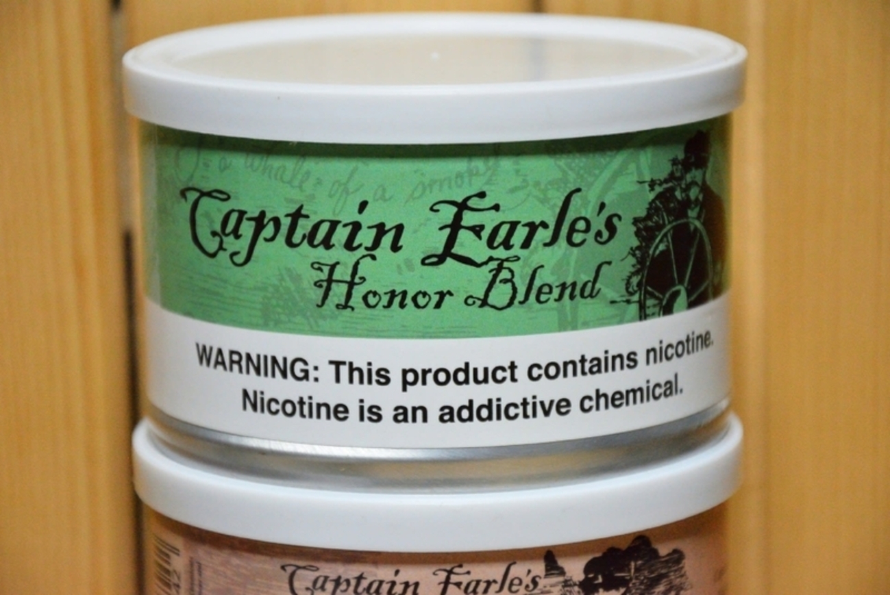 Hermit Tobacco Works Co. - Captain Earle's - Honor Blend その1 - 鳥とパイプと日本 ...