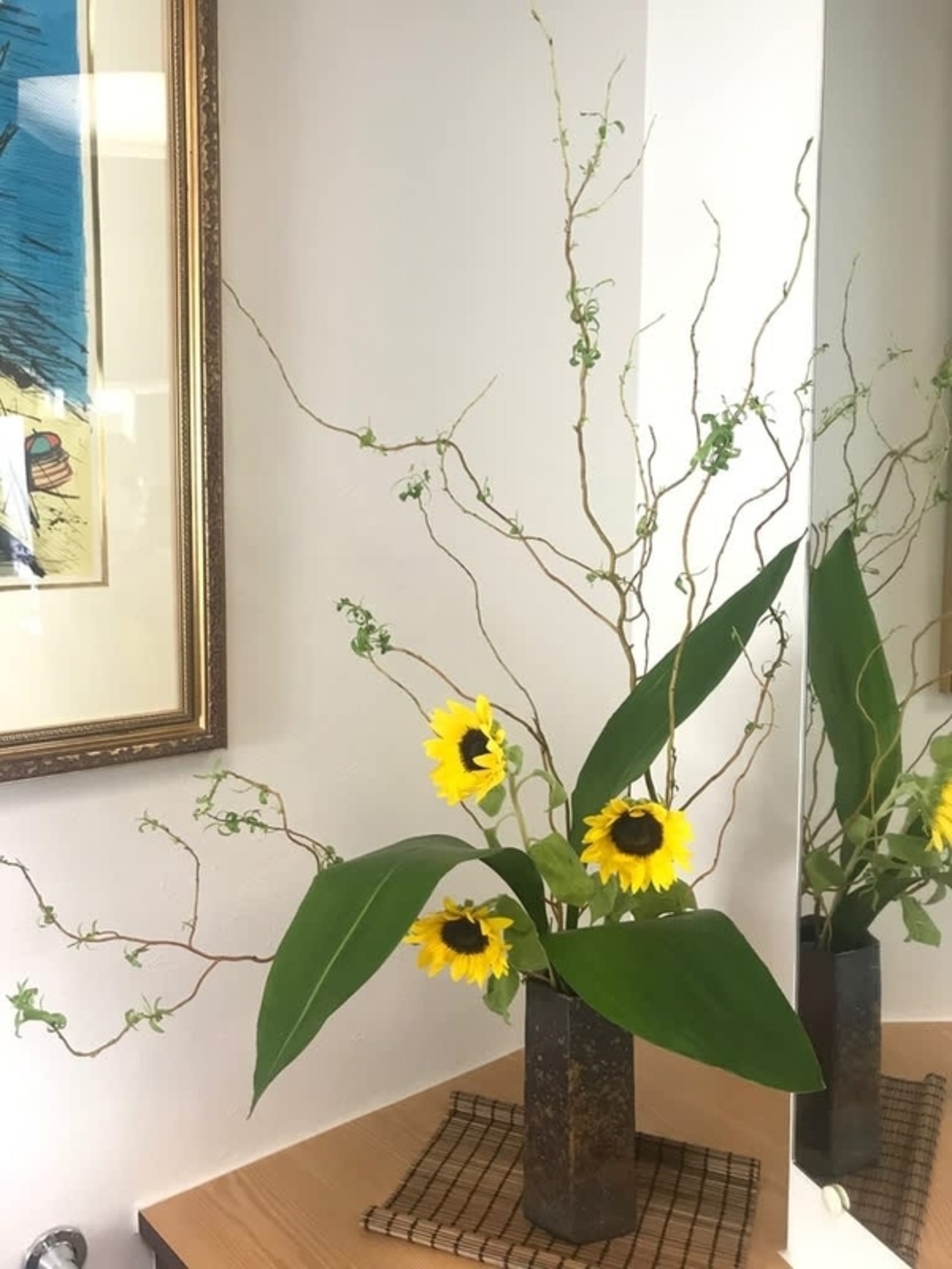 9月の生花 - 兼本歯科 院長のブログ