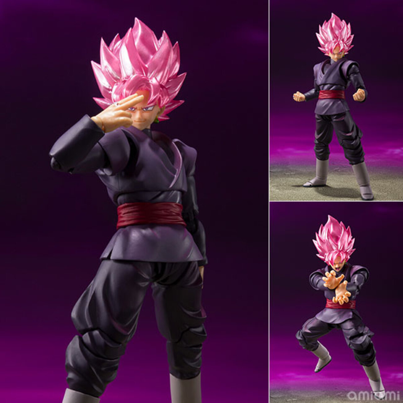 【ドラゴンボール超】S.H.フィギュアーツ『ゴクウブラック スーパーサイヤ人ロゼ』可動フィギュア【バンダイ】より2024年10月再販予定♪ ...