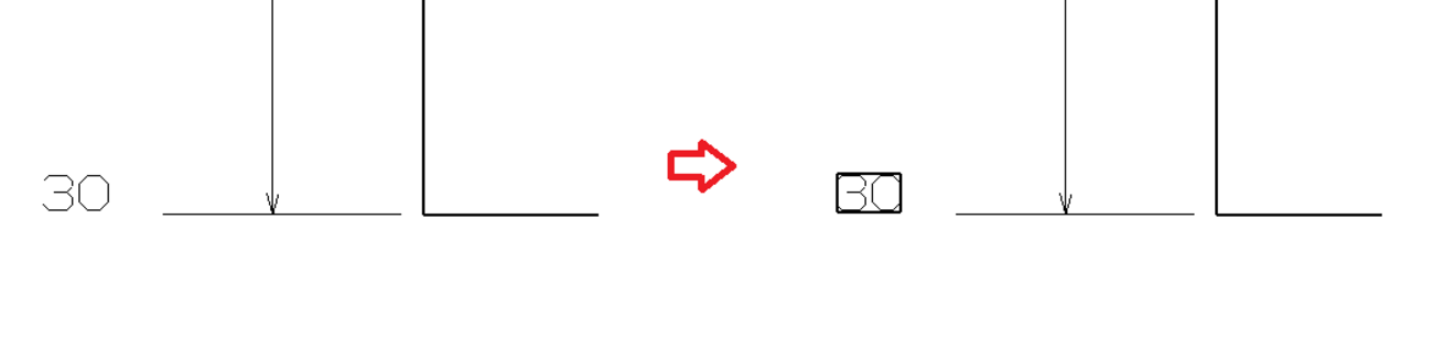 Drawの寸法値に四角を描く - C#ATIA