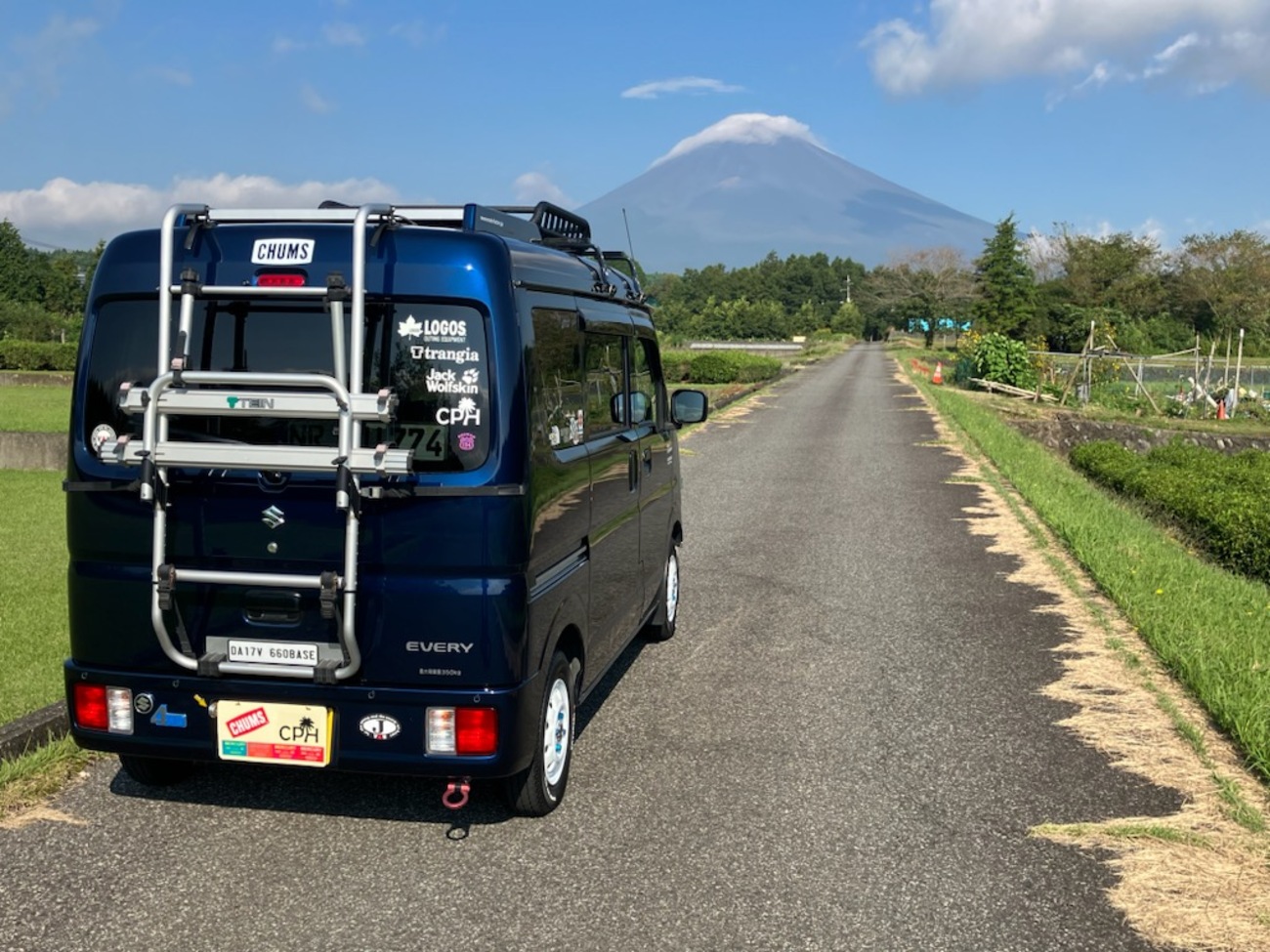 暑い💦💦 今日のウォーキングは富士山・・🗻🗻🗻😊👍 - N-Boxとエブリ660BASE 車中泊ブログ NeOKwagon
