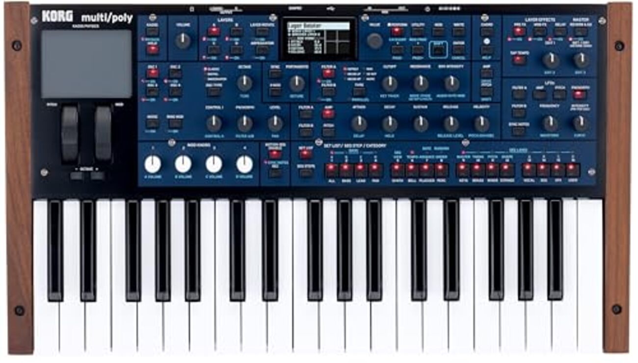 KORG multi/poly徹底レビュー：デジタルがアナログを超越する瞬間！伝説のMono/Polyは今、新たなる境地へ - 癒しの時間帖