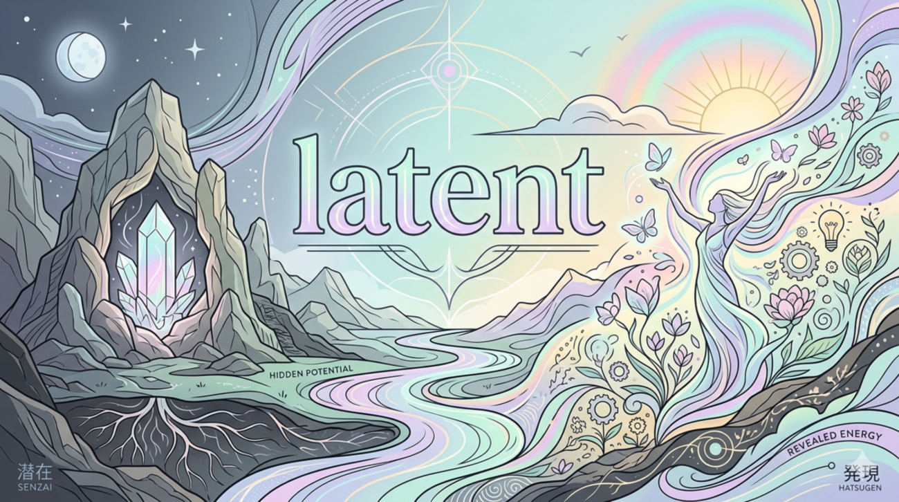 【語源】「latent」の語源 - fanta_orange_grapeの（日記というより）記事のつもり