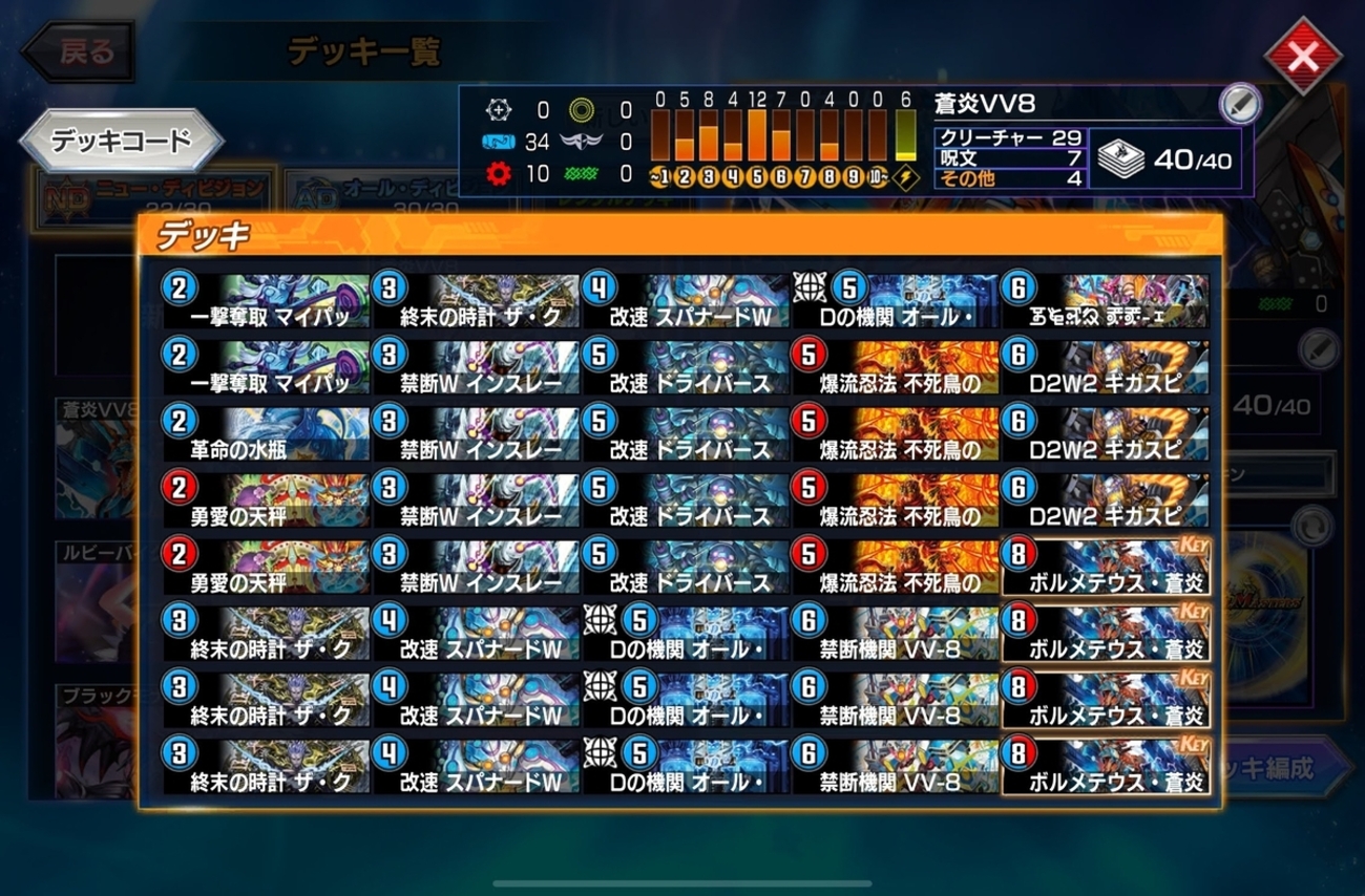 【デュエプレ】ボルメテウス蒼炎ドラゴン×VV8【30弾ND環境】 - maikeruのポケモン育成日記