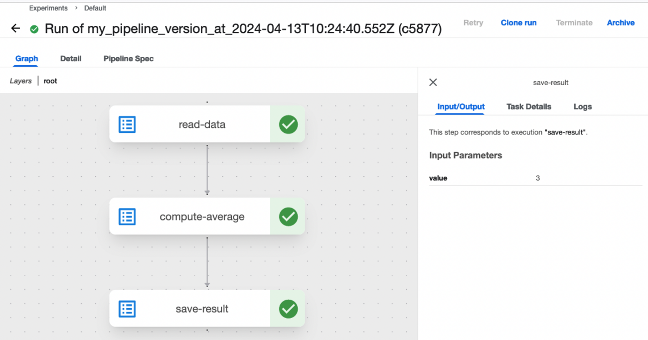 素振りログ：kfpのDSLで書いたパイプラインを、Kubeflow PipelinesでもVertex AI Pipelinesでも実行する - nikkie-ftnextの日記
