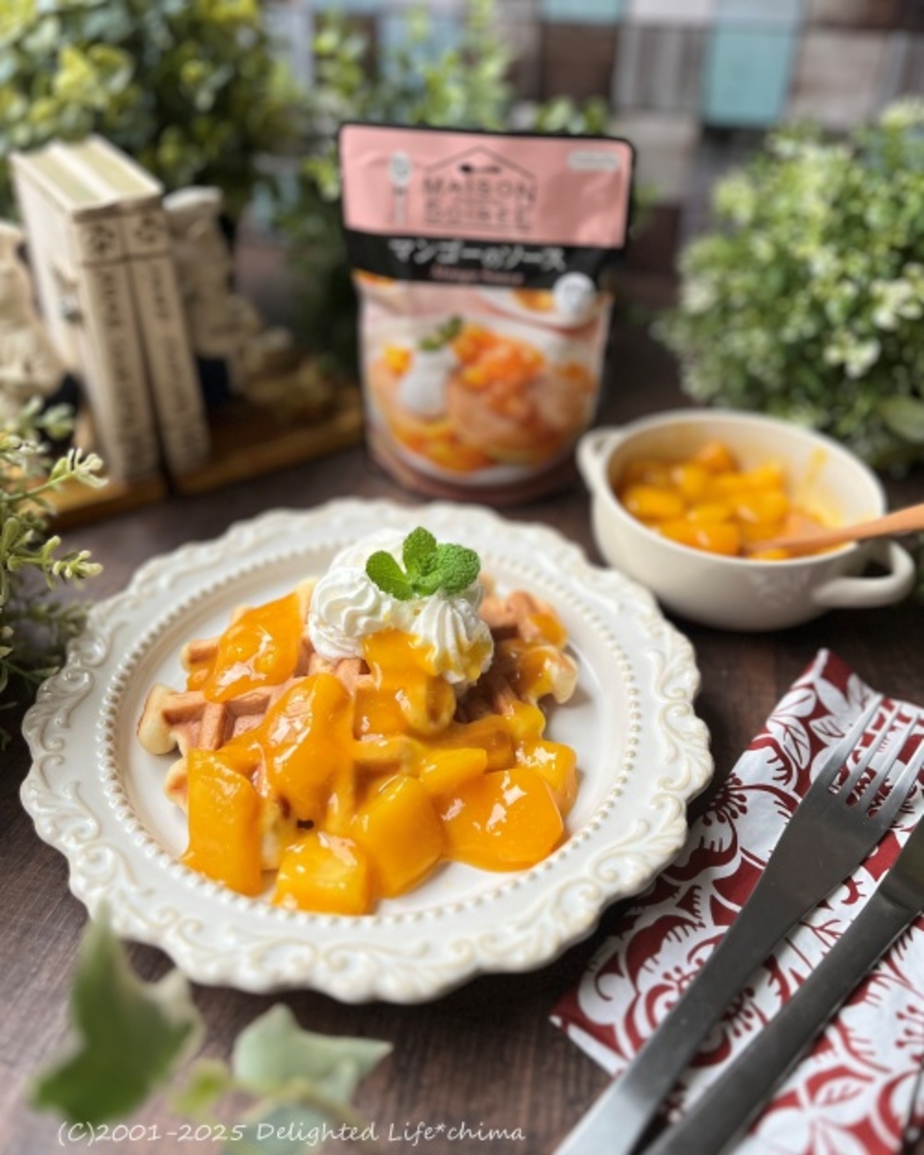 nakatoメゾンソワレでマンゴーワッフル - レンレンのひとりごと…