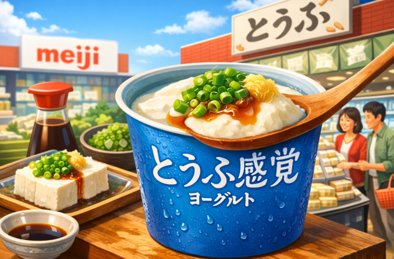 ヨーグルトにしょうゆをかける発想 明治「とうふ感覚ヨーグルトYOFU」が四国限定で始まった - 雑記ブログ、ときどきAmazon