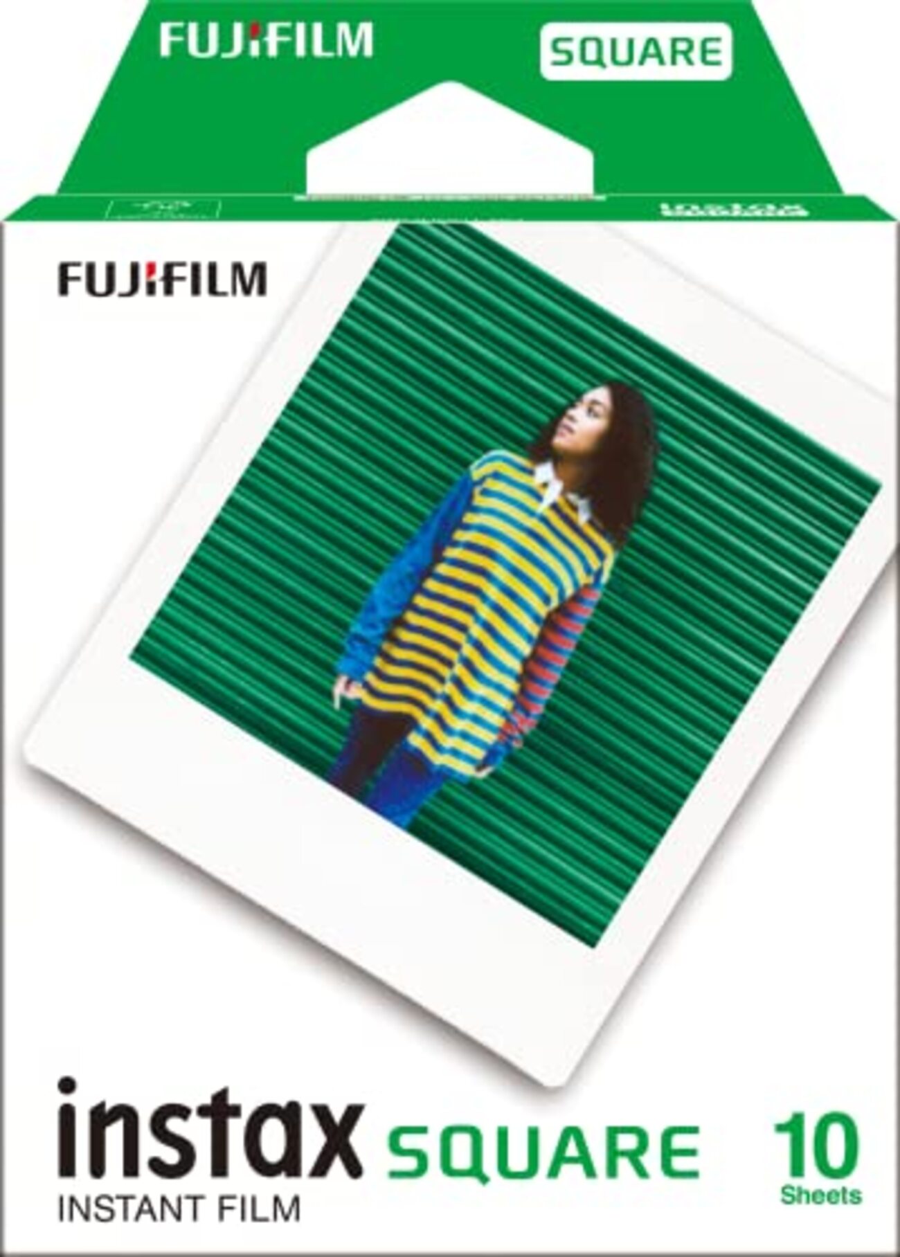 【Amazon】instax 富士フイルム(FUJIFILM) スクエアフォーマットフィルム 10枚入 instax SQUARE ...