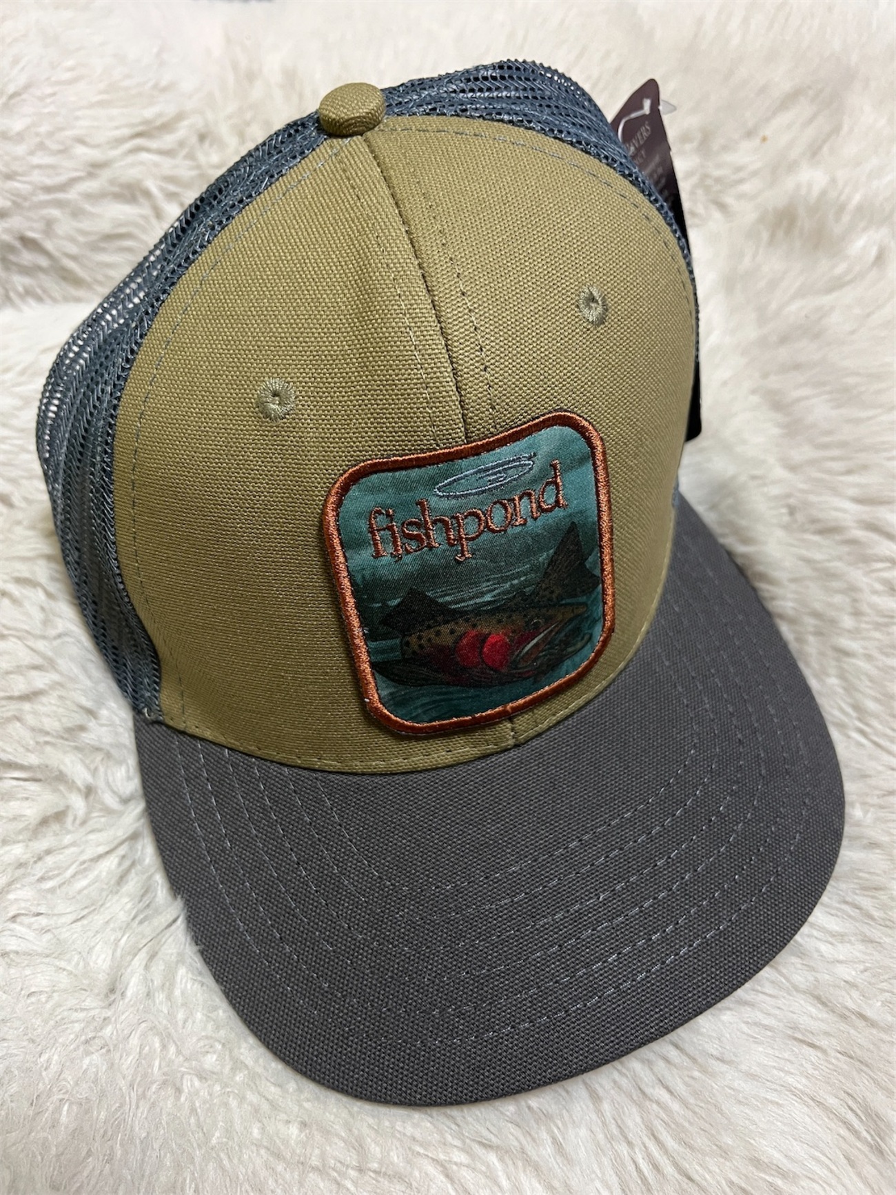 fishpond / DROP-OFF HAT - DURANのトラウトルアー釣行記