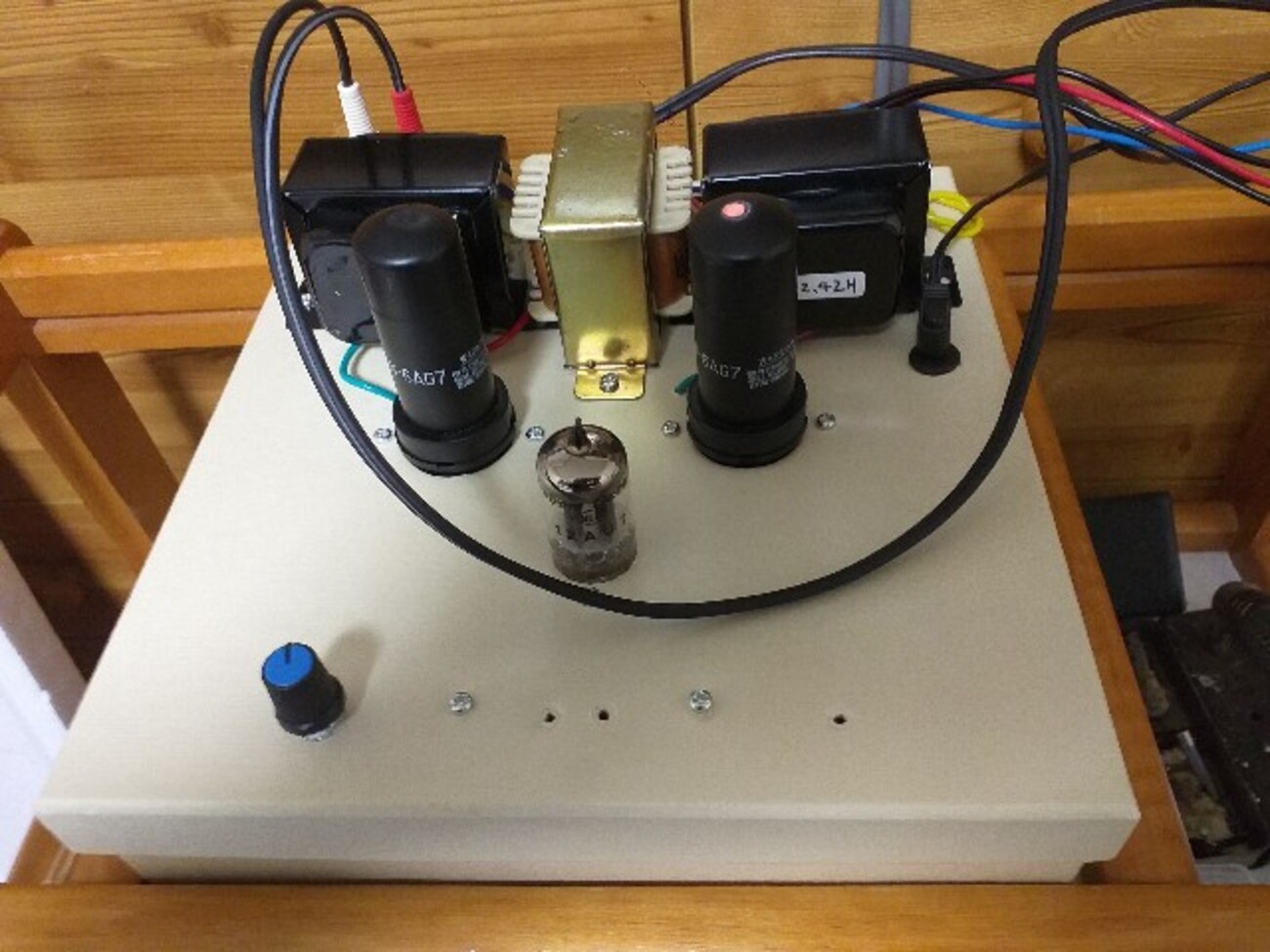GE 6AG7 3結シングルアンプその3 - オーディオ昔ばなし