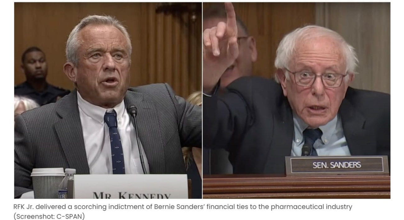 RFK Jr. Lands Heavy Blow on ‘Socialist’ Bernie Sanders After Calling ...