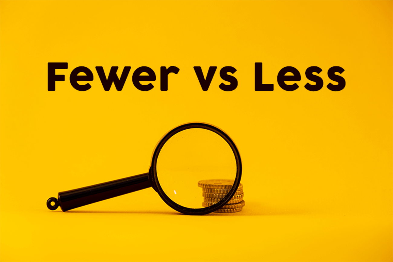 「fewer」と「less」の違いとは？英語の正しい使い分け方を解説！ - ネイティブキャンプ英会話ブログ | 英会話の豆知識や情報満載