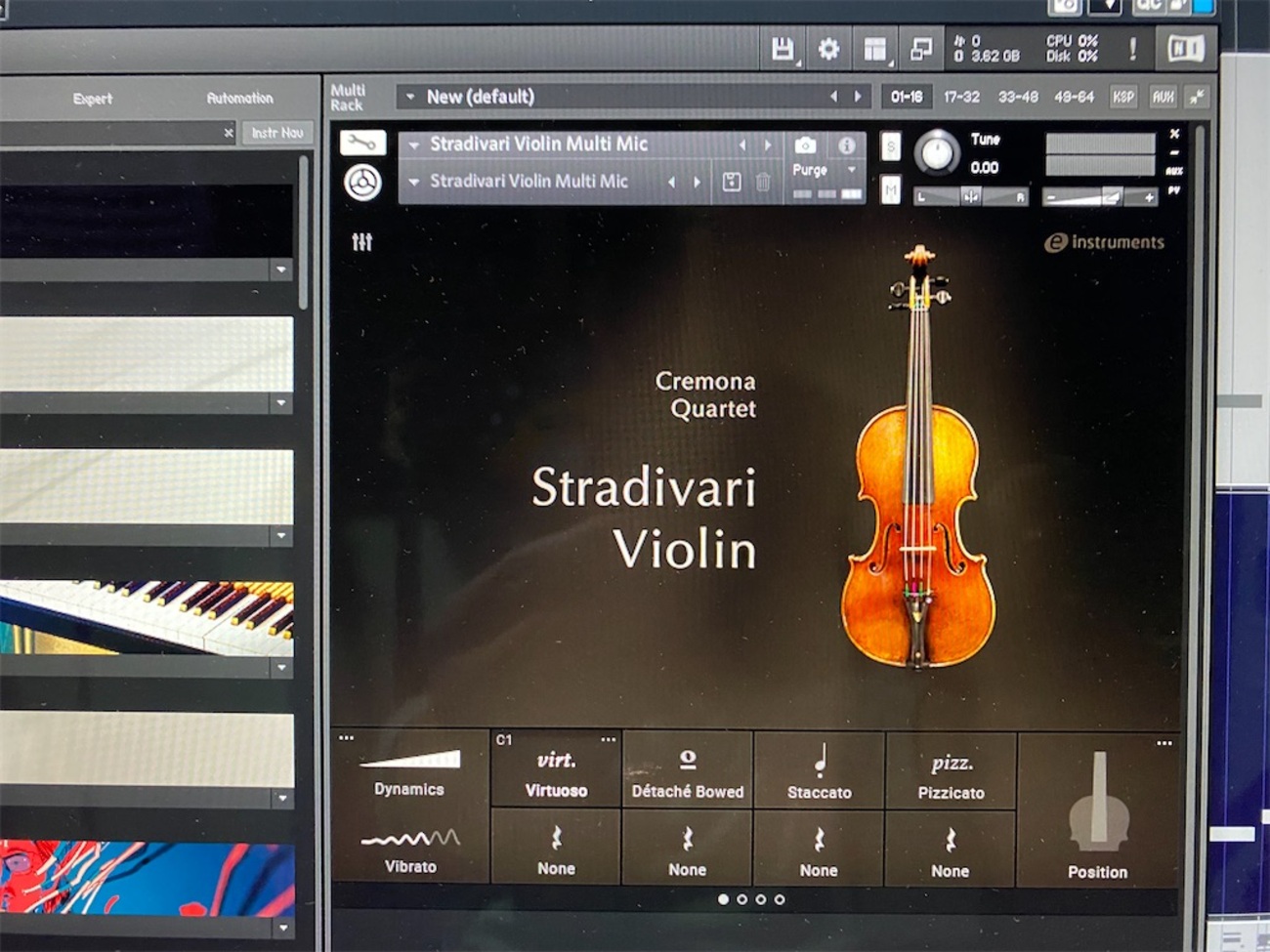 Native Instruments Stradivari Violin - ちょっとマニアなブログ