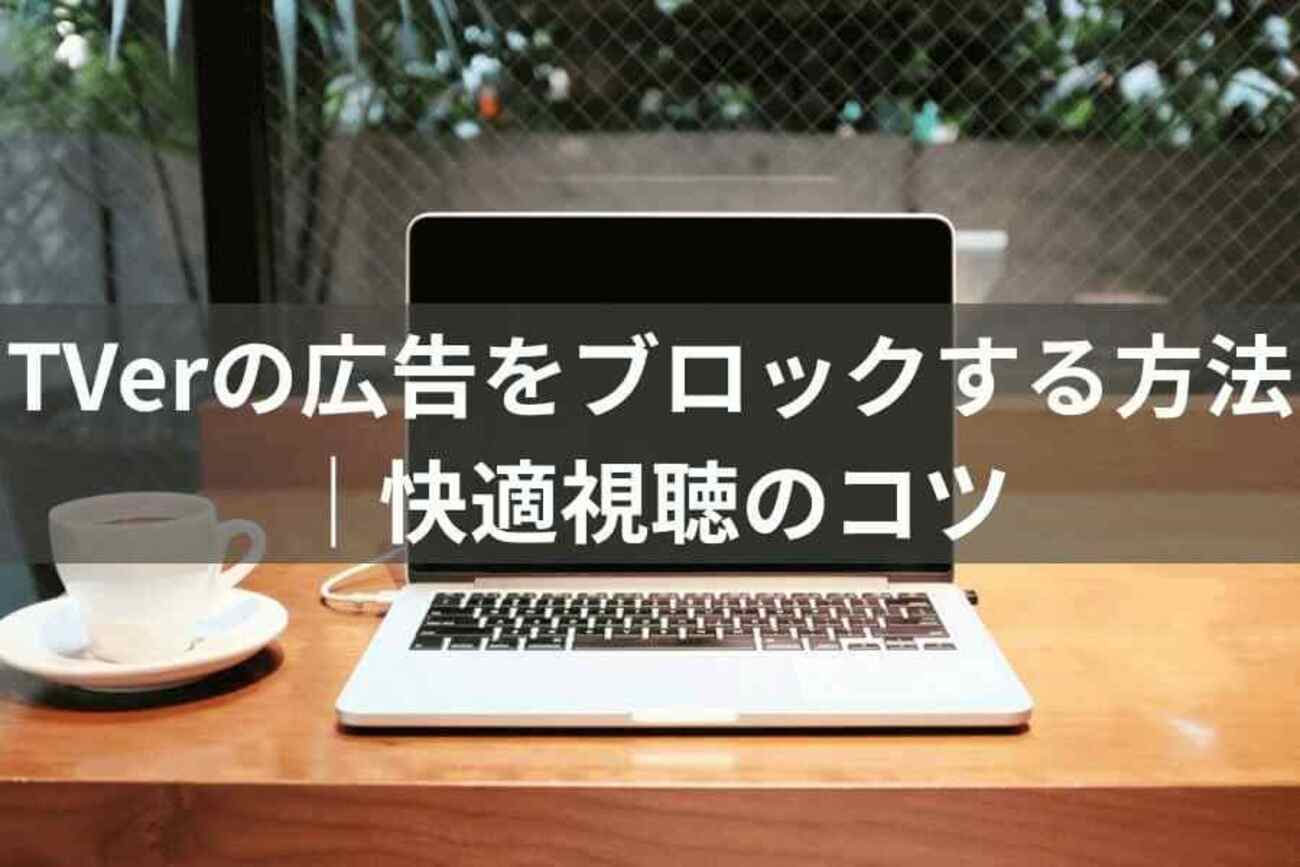 TVerの広告をブロックする方法｜快適視聴のコツ - ちょこっとメモ