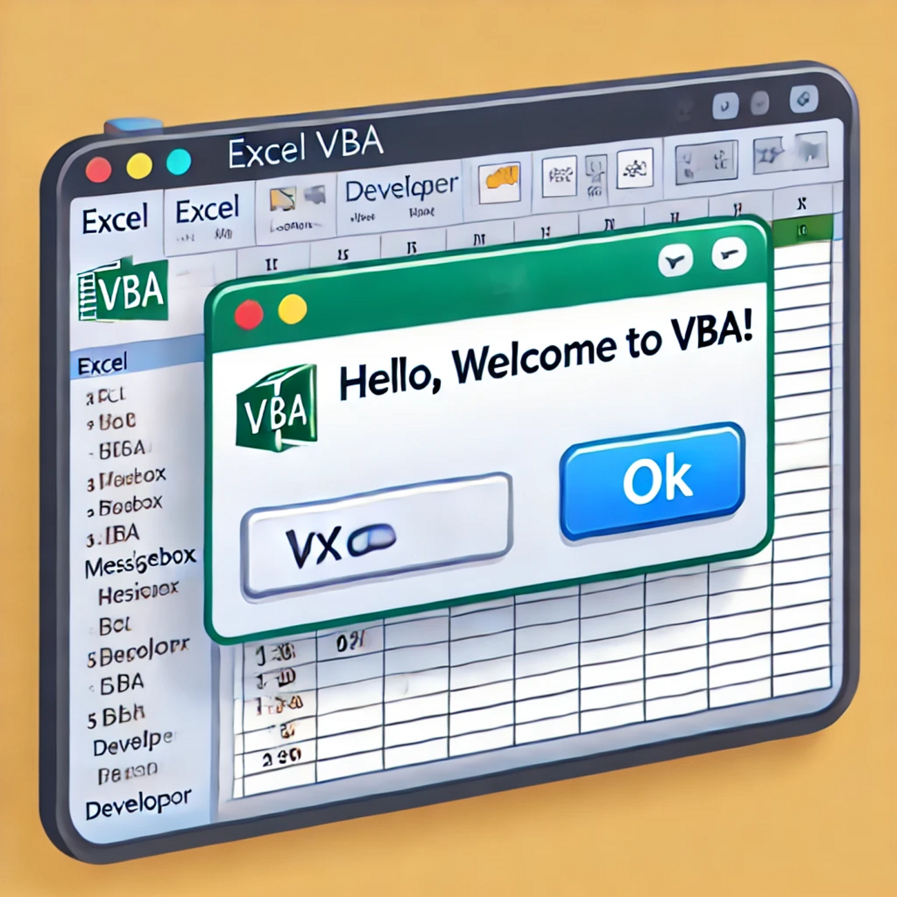 【Excel】ExcelマクロでMessageBoxを表示する方法 - Django Girls and Boys 備忘録