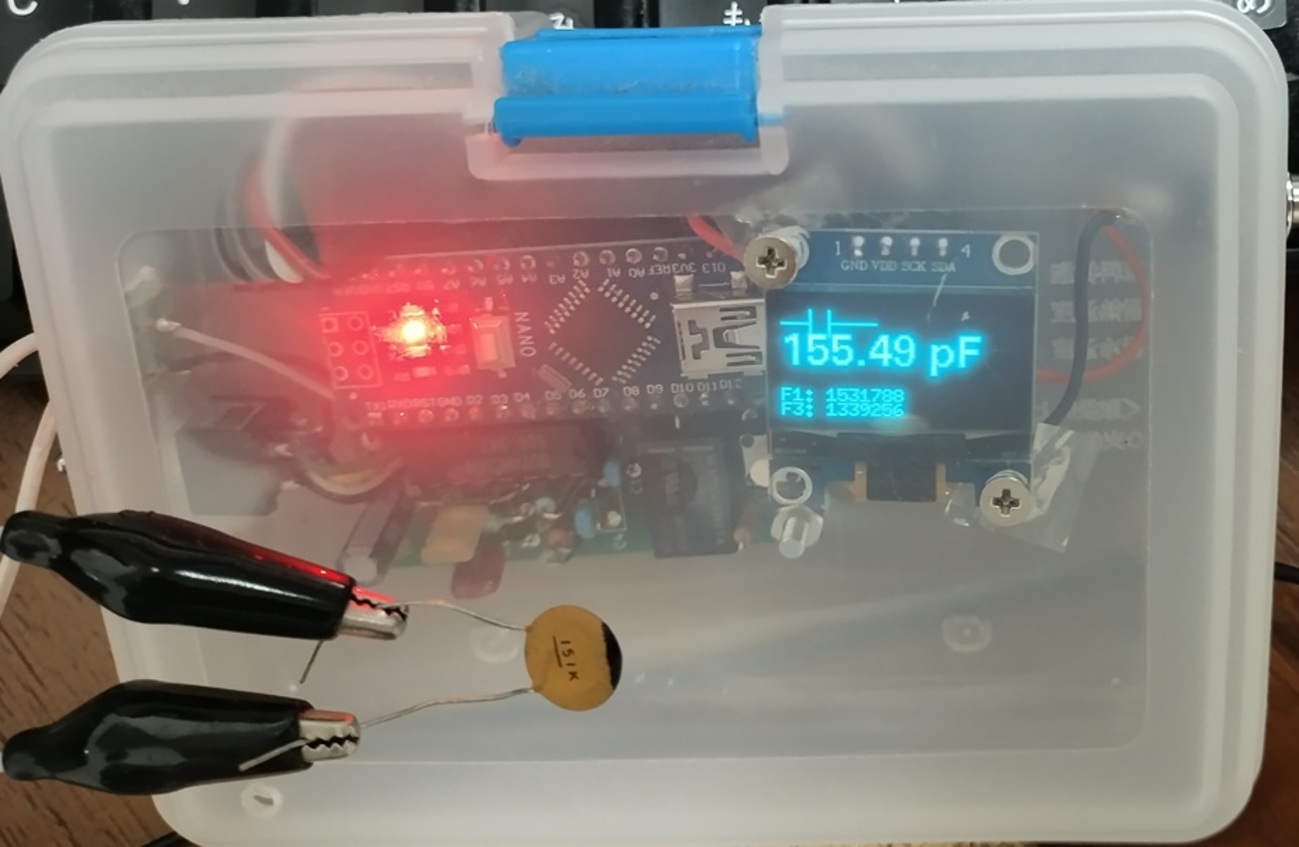 LCメータのOLED表示化ー1 (chatGPTを利用しArduinoのスケッチ改修） - nobcha23の日記