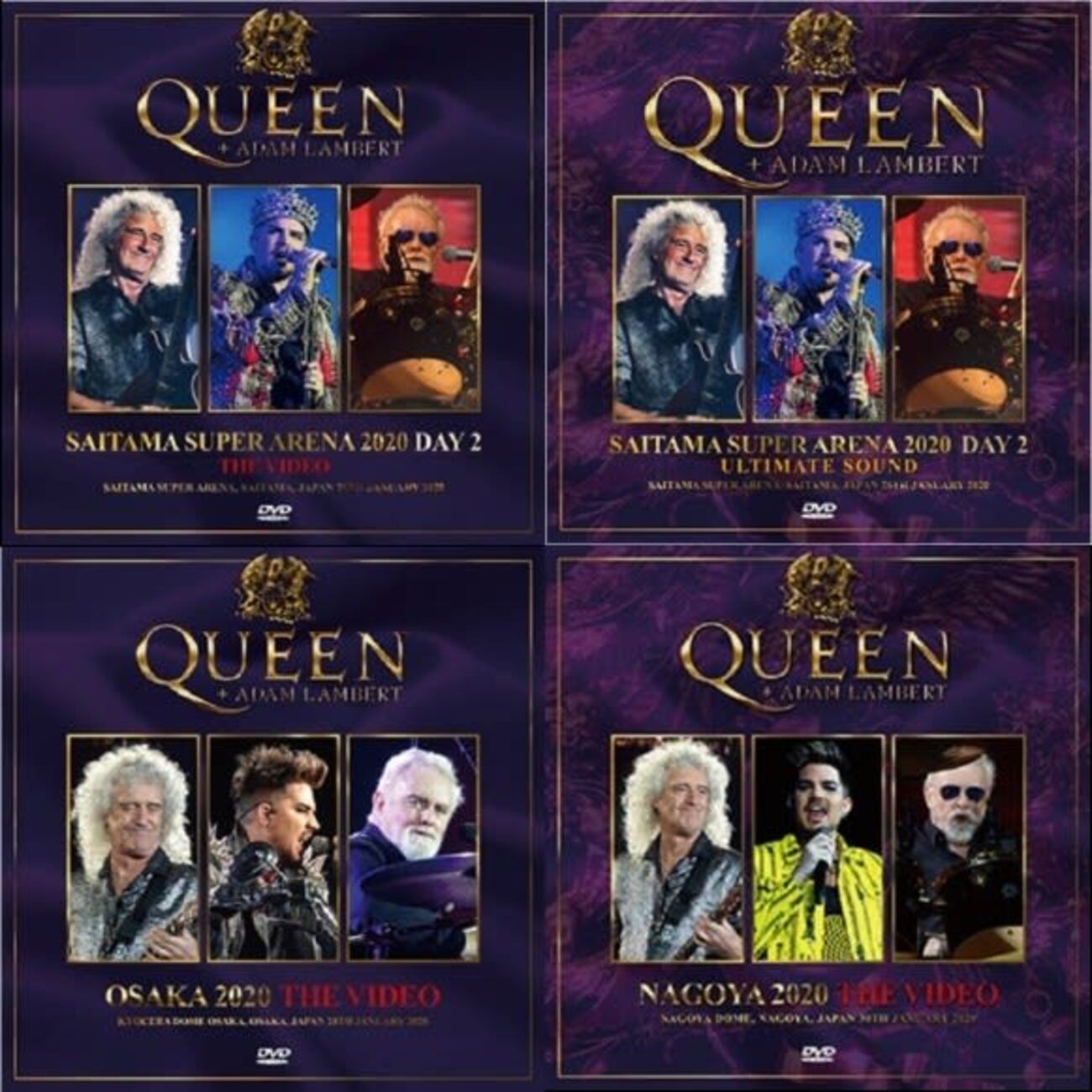 Queen + Adam Lambert 2020 来日公演のベスト・ブート決定戦【映像編】 - shiotch7の明日なき暴走