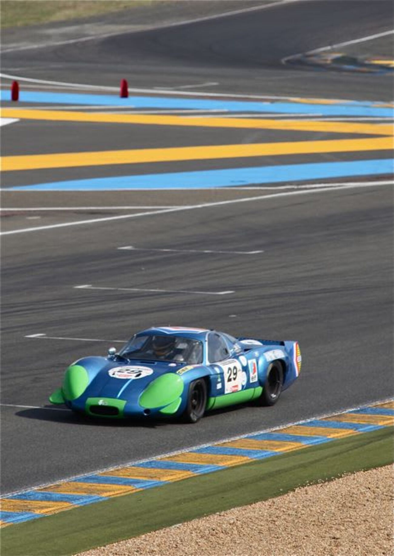 LE MANS CLASSIC 2010 #27 ALPINE RENAULT A221 - sportscar graphic