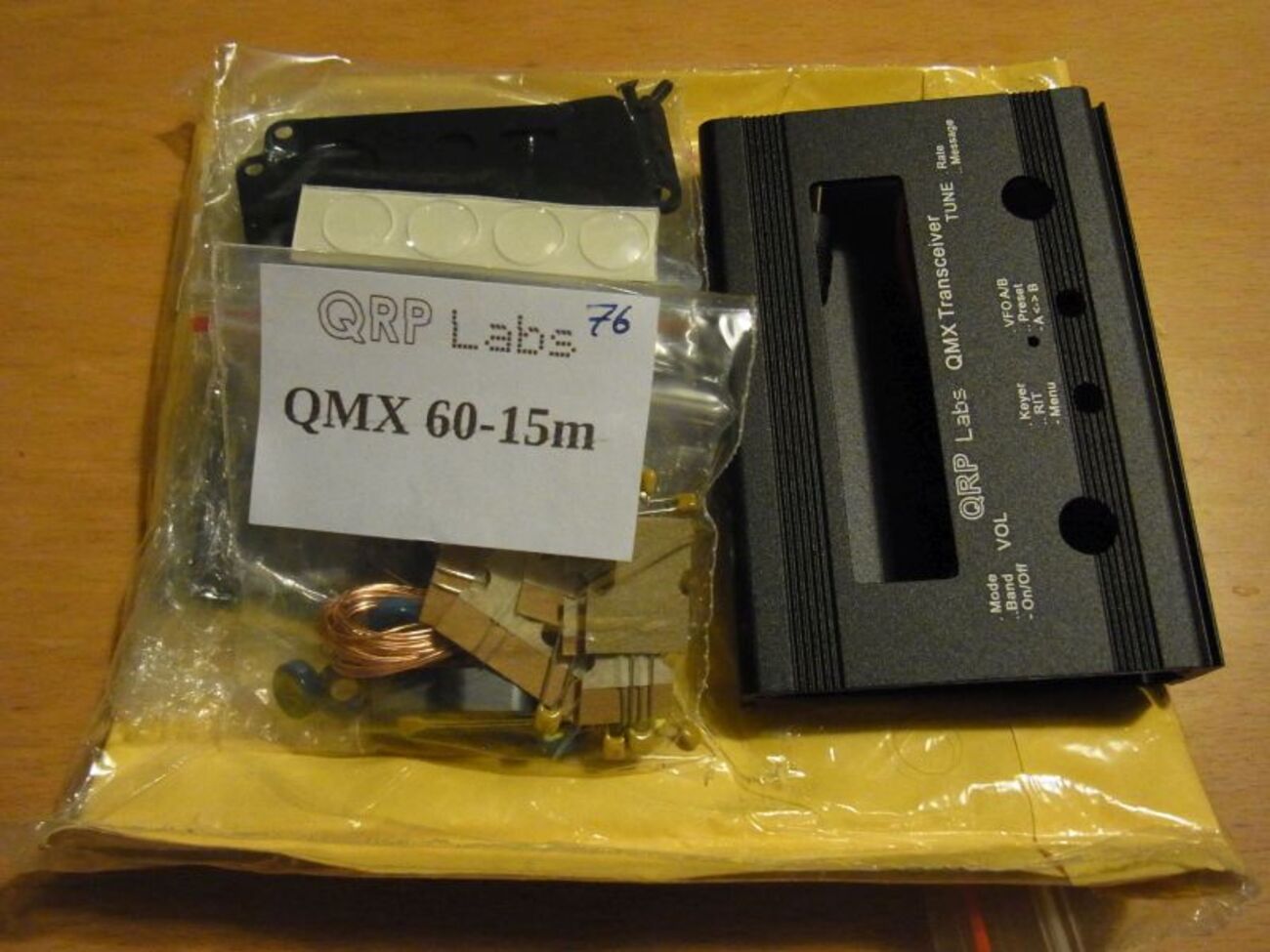 QMX：①着弾と製作開始 - JR7XRF’s blog