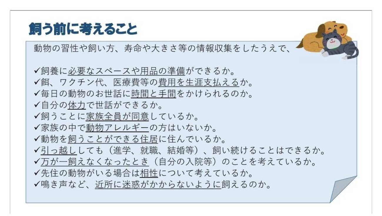 「第2回人と動物のふくし研究会-one welfareプロジェクト」に参加しました 後編 - NPO法人千曲ねこの会のブログ