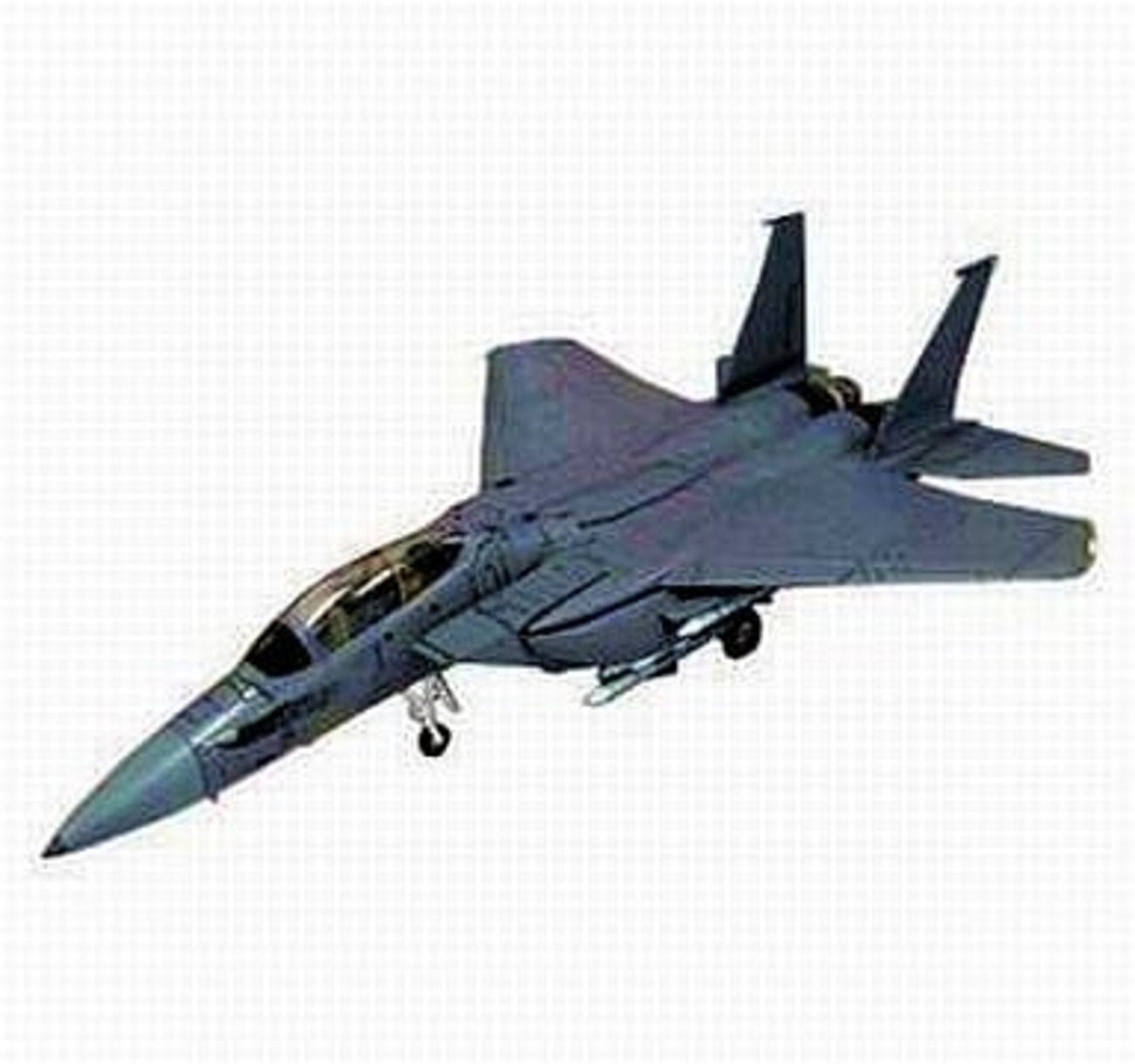 今プラモデルの1/144 技MIX AC17 米国 F15SE 試作型 (彩色済み)にいい感じでとんでもないことが起こっている？ - レトロ ...