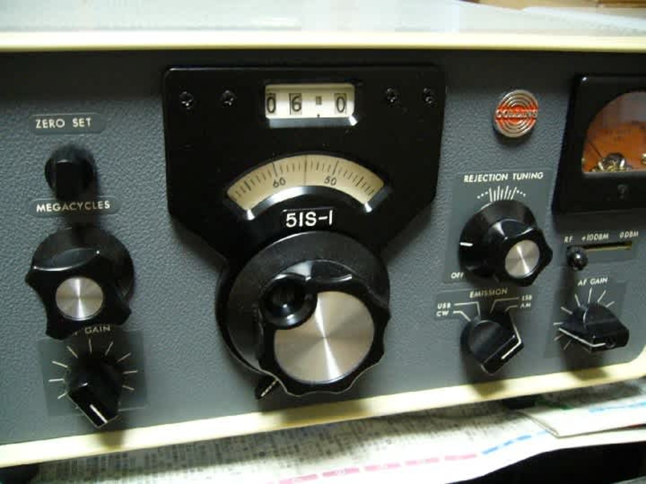 真空管受信機 51S-1 R/E （Collins） - Ham and BCL Square