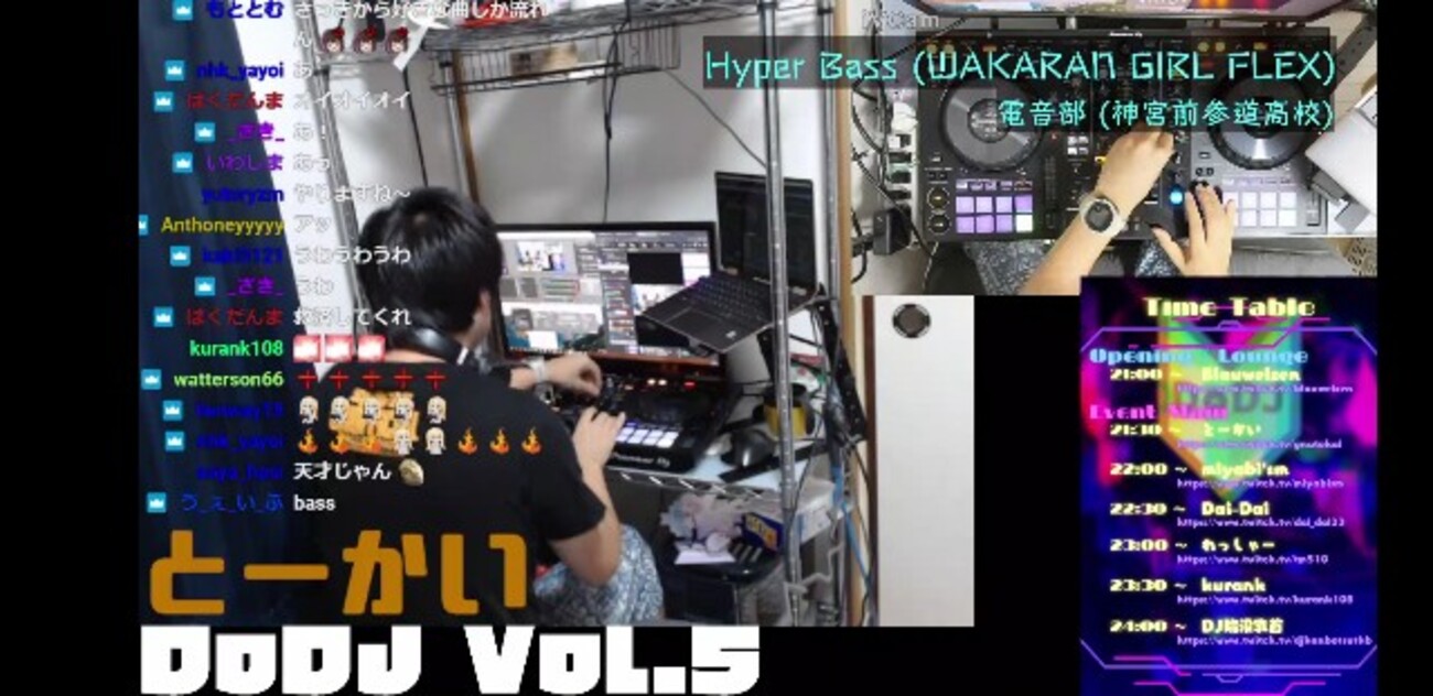 DoDJ（どうにかDJするやつ）vol.5出演した＆その時のカメラとかの設定備忘録 - てきとーかいブログ