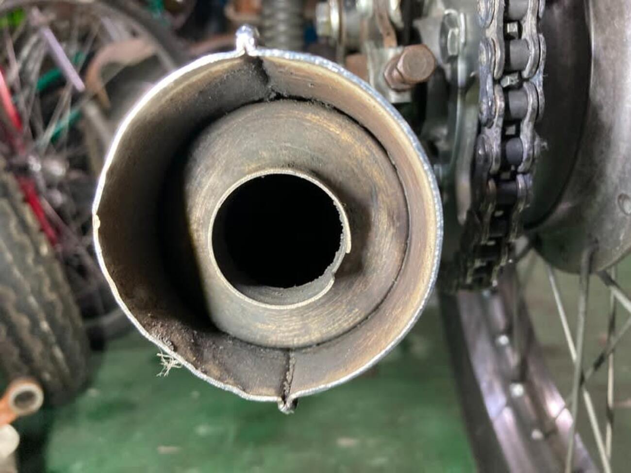 HS1青11のマフラー - goroの徒然なるままに・・・2nd.