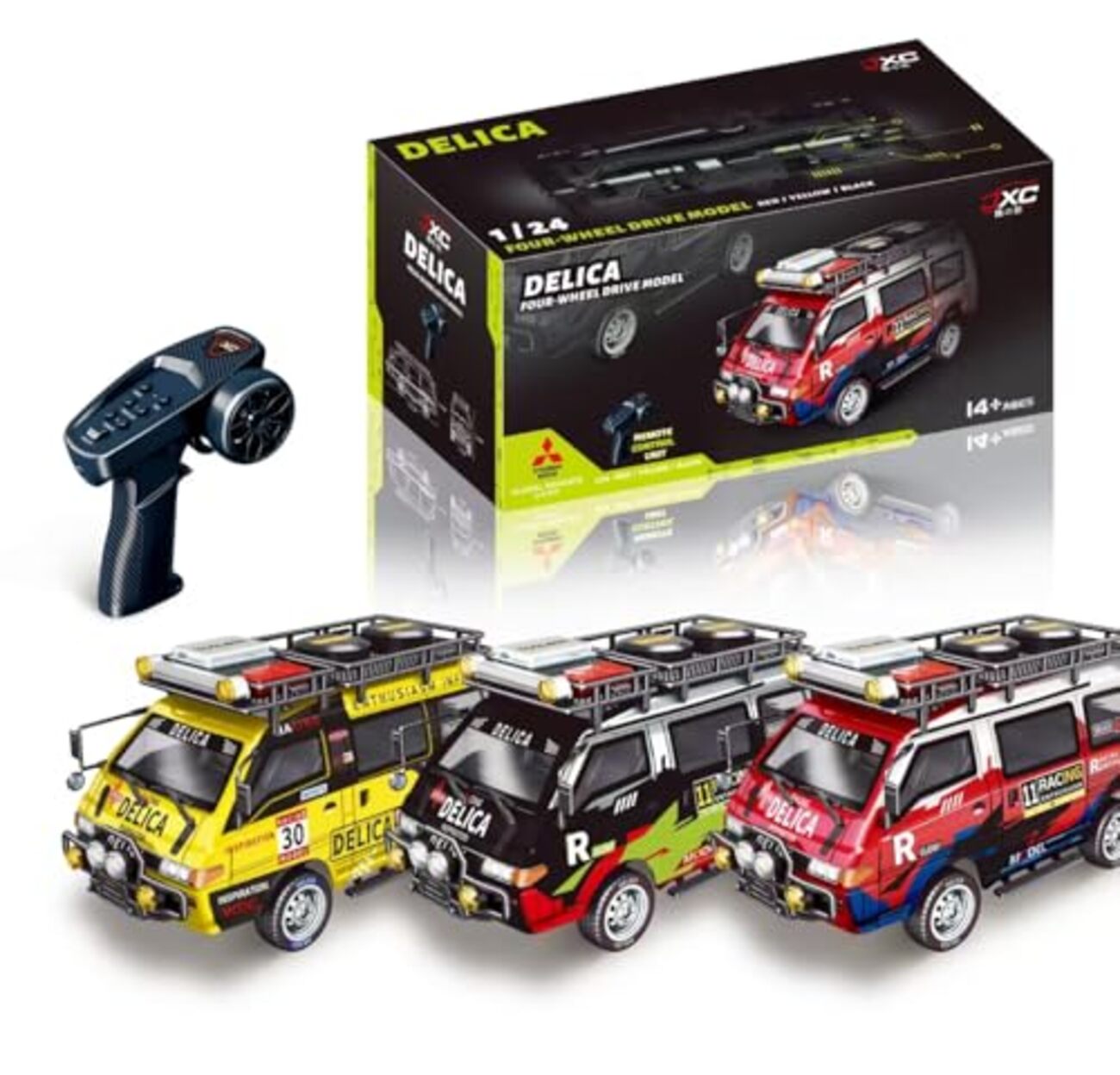 デリカ愛よ集まれ！JXC 1:24 4WDデリカトラックRCで手のひらサイズの冒険へ！公式ライセンスの精密さに心躍る - おうち冒険くらぶ